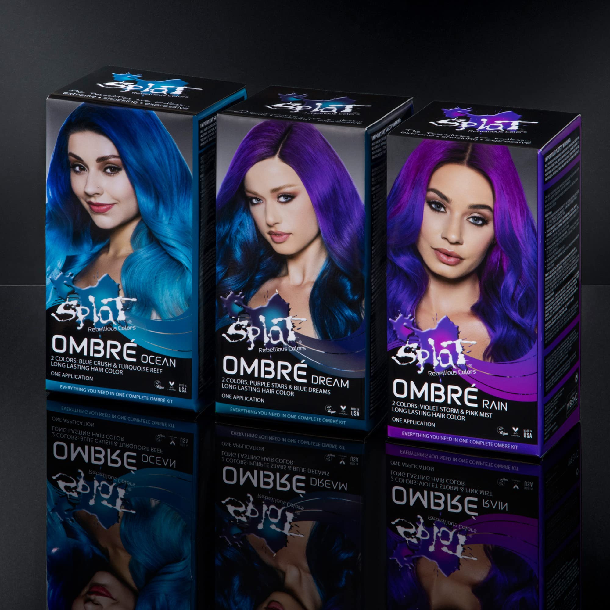 Ombre Splat Hair Dye Kit