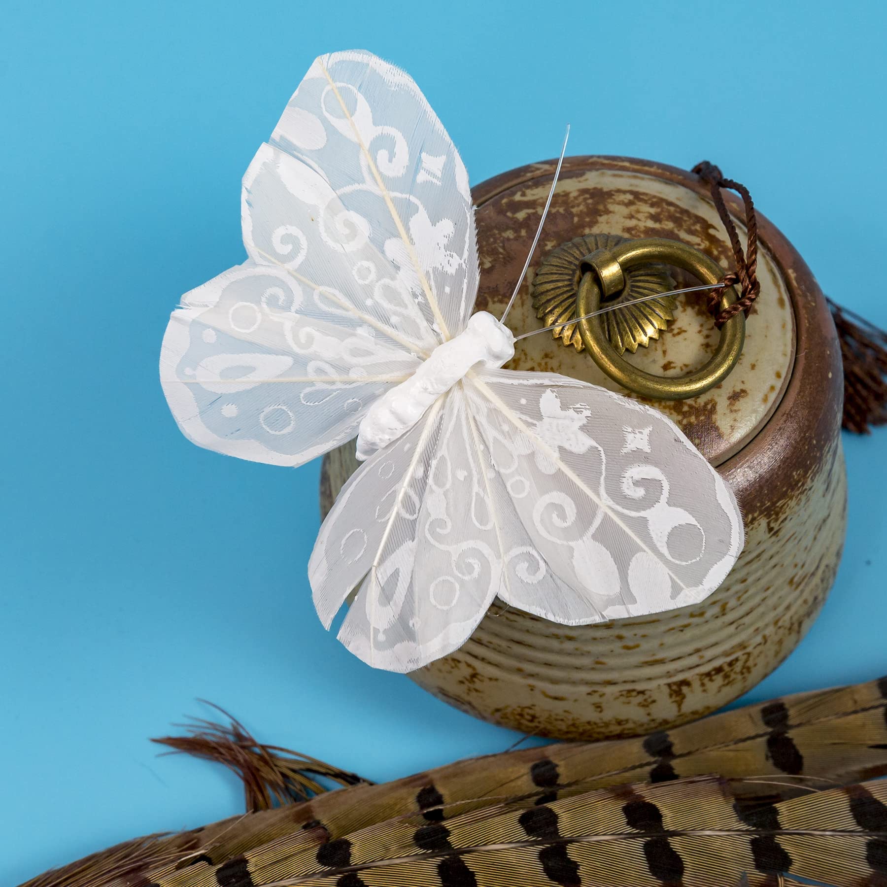 Butterfly Picks For Floral Arrangements Packaging : Florist Bouquet
