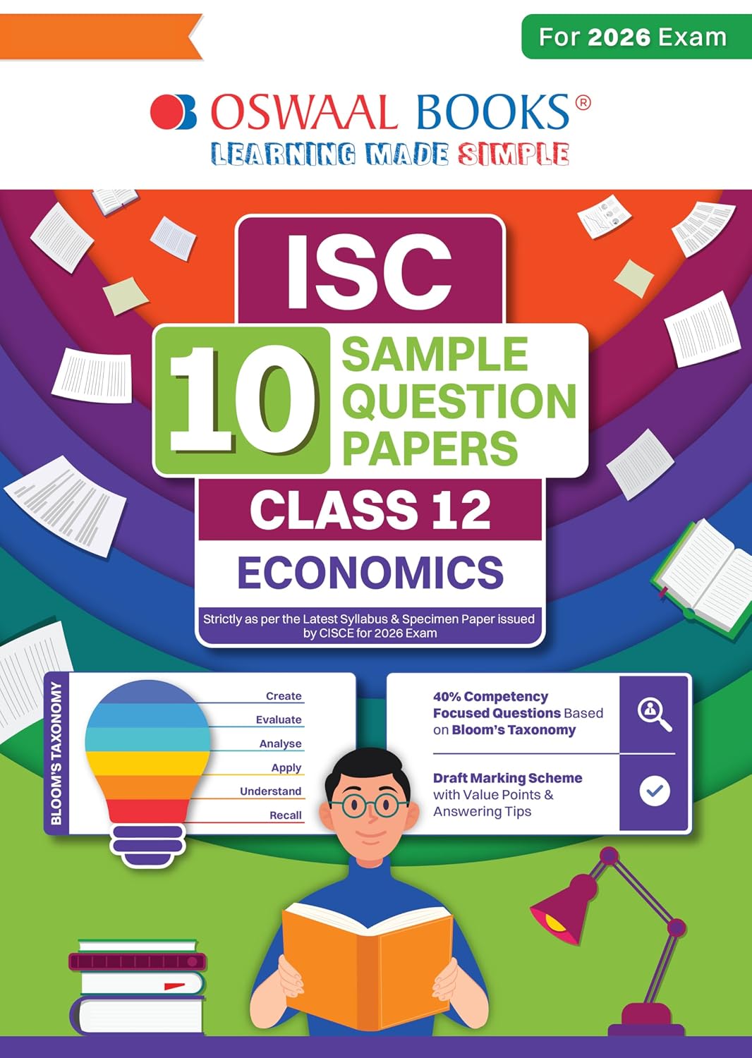 Oswaal ISC 10 Sample Question Papers Class 12 Economics for Board Exam ...