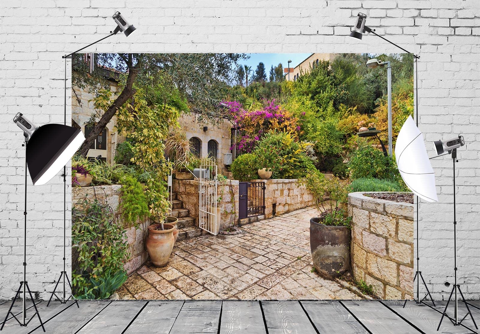 Old House Wall Background