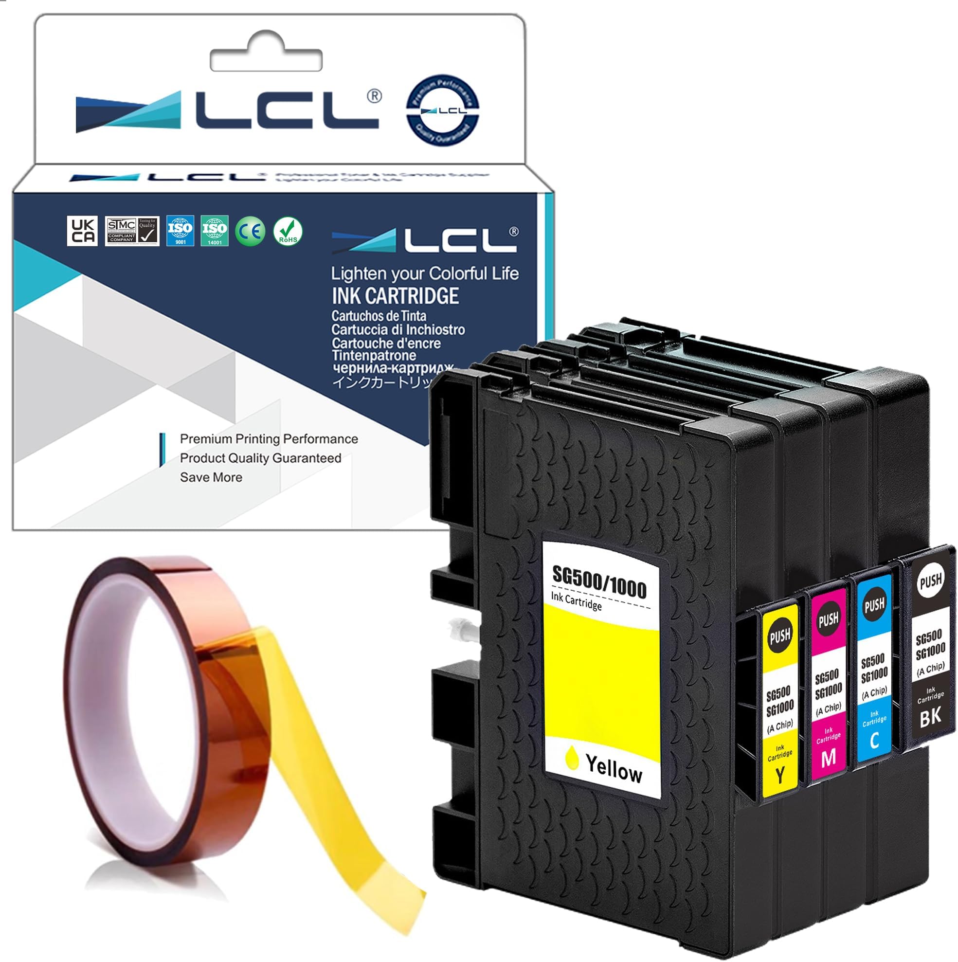Amazon.com: LCL Compatible Sublimation Ink with Upgraded Chip ...