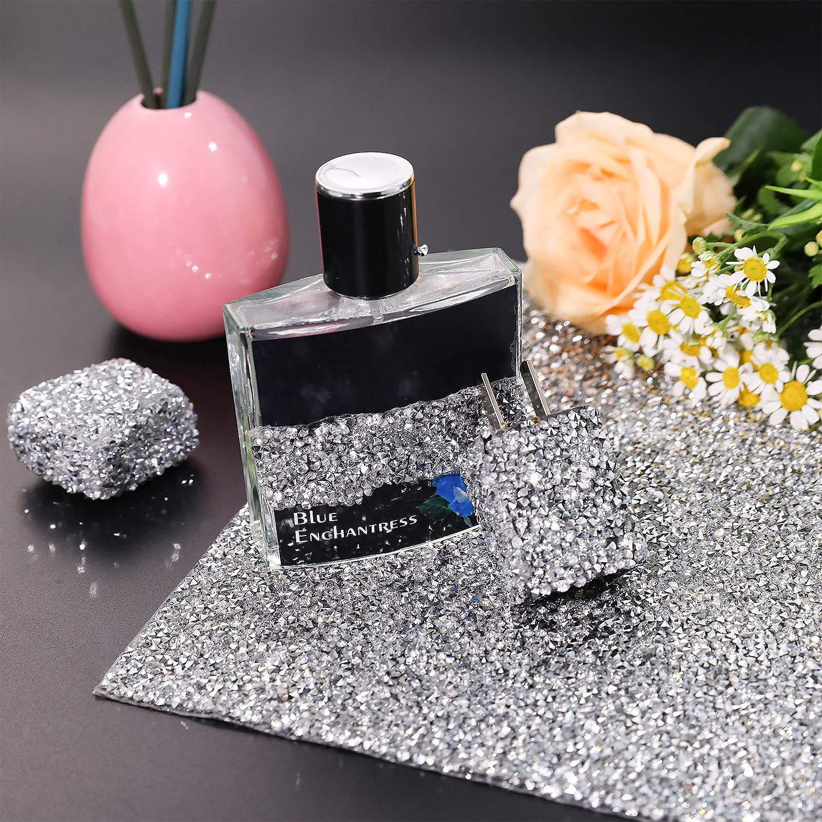 Snapklik.com : Locacrystal Bling Resin Rhinestone Sticker DIY Car ...