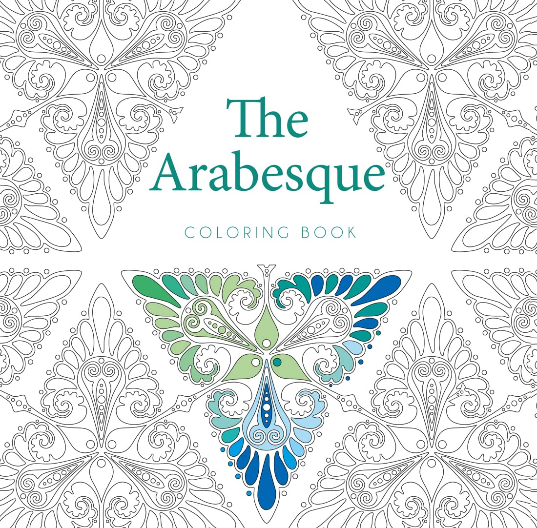 The Arabesque Coloring Book: White Star: 9788854418035: Amazon.com: Books