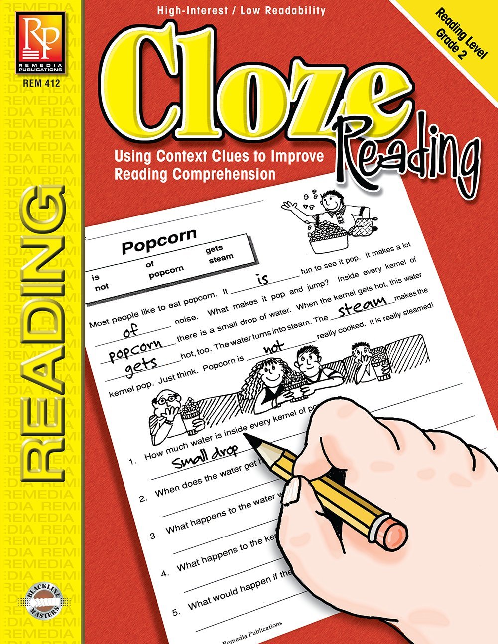 Cloze Reading (Reading Level 2) | Reproducible Activity Book: Martha C ...