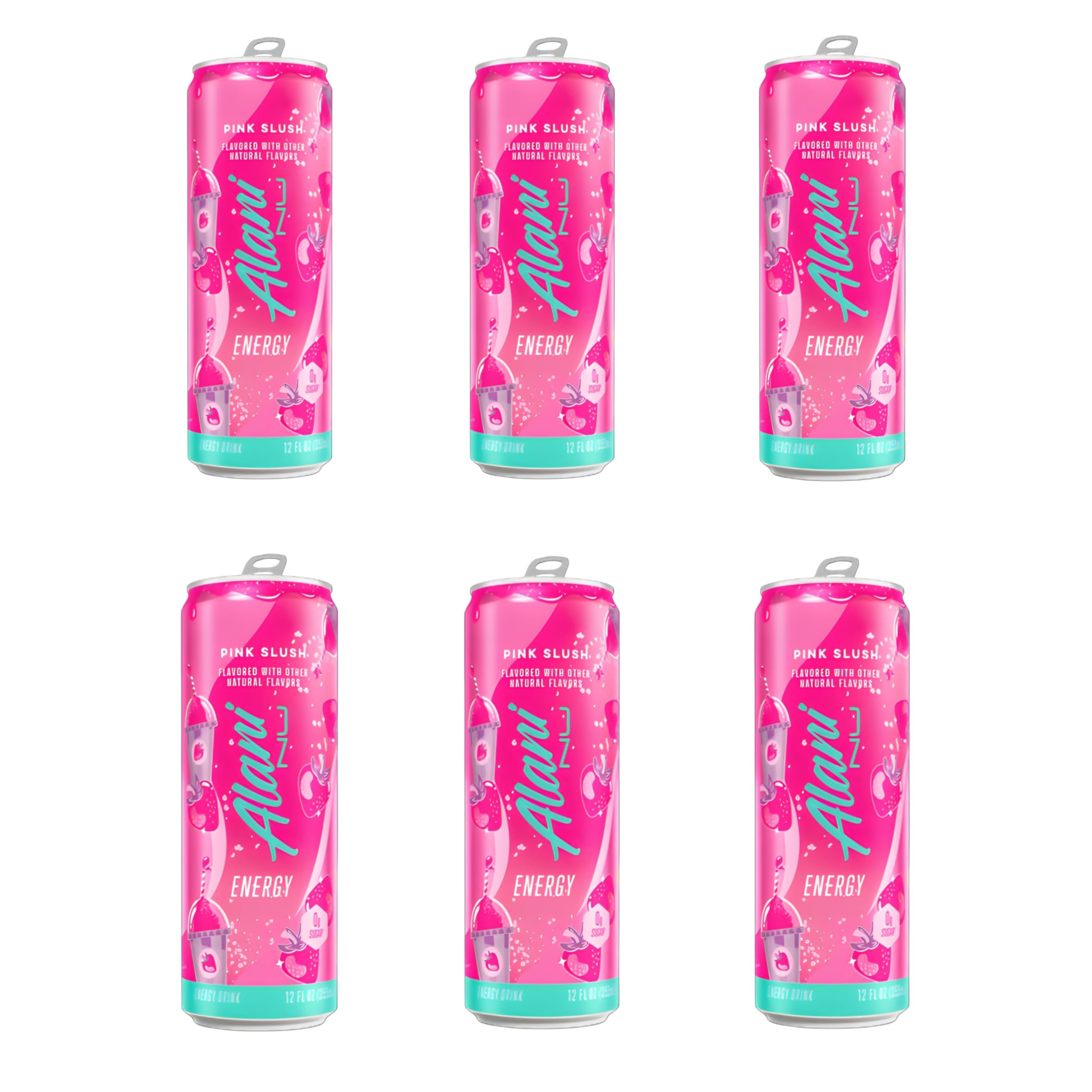 Amazon.com : NEW Alani PINK SLUSH Sugar Free Energy Drink, Low Calorie ...