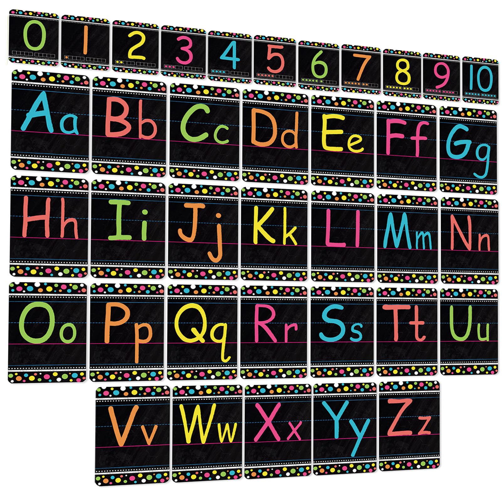 Snapklik.com : Bulletin Board Letters - ABC Alphabet Poster Classroom ...