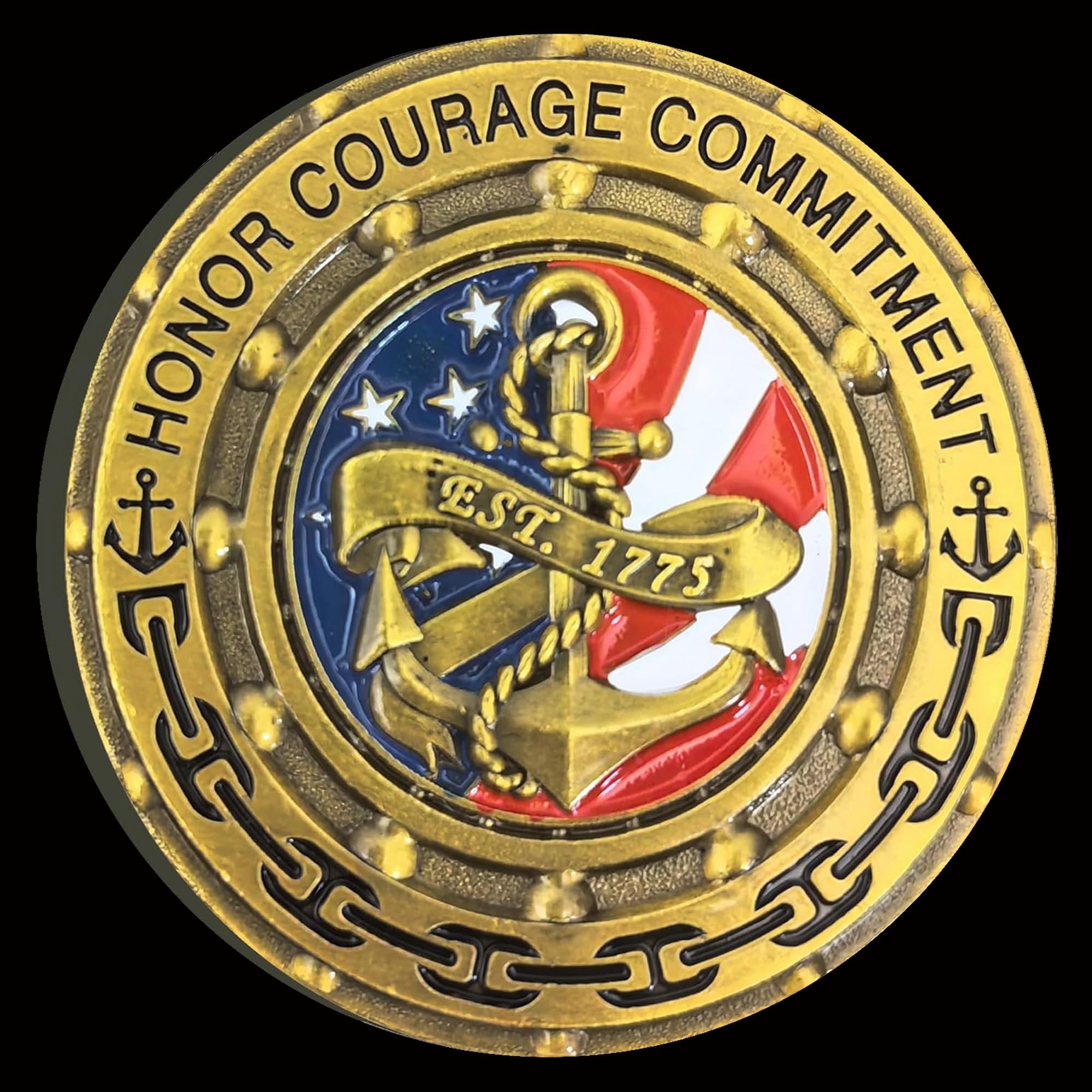 Amazon.com: United States Sailor Challenge Coin - Sailor's Creed ...