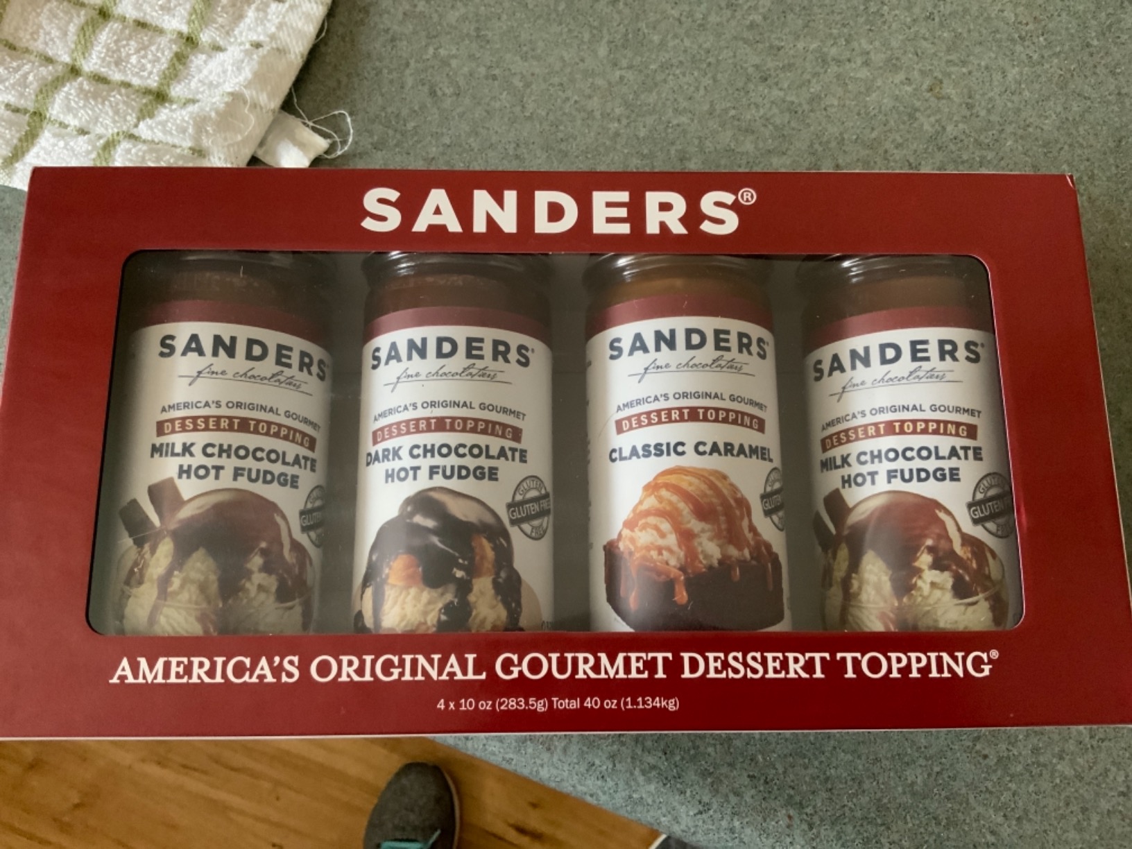 Amazon.com: Sanders Sundae Best Gourmet Dessert Topping Gift Box - All ...