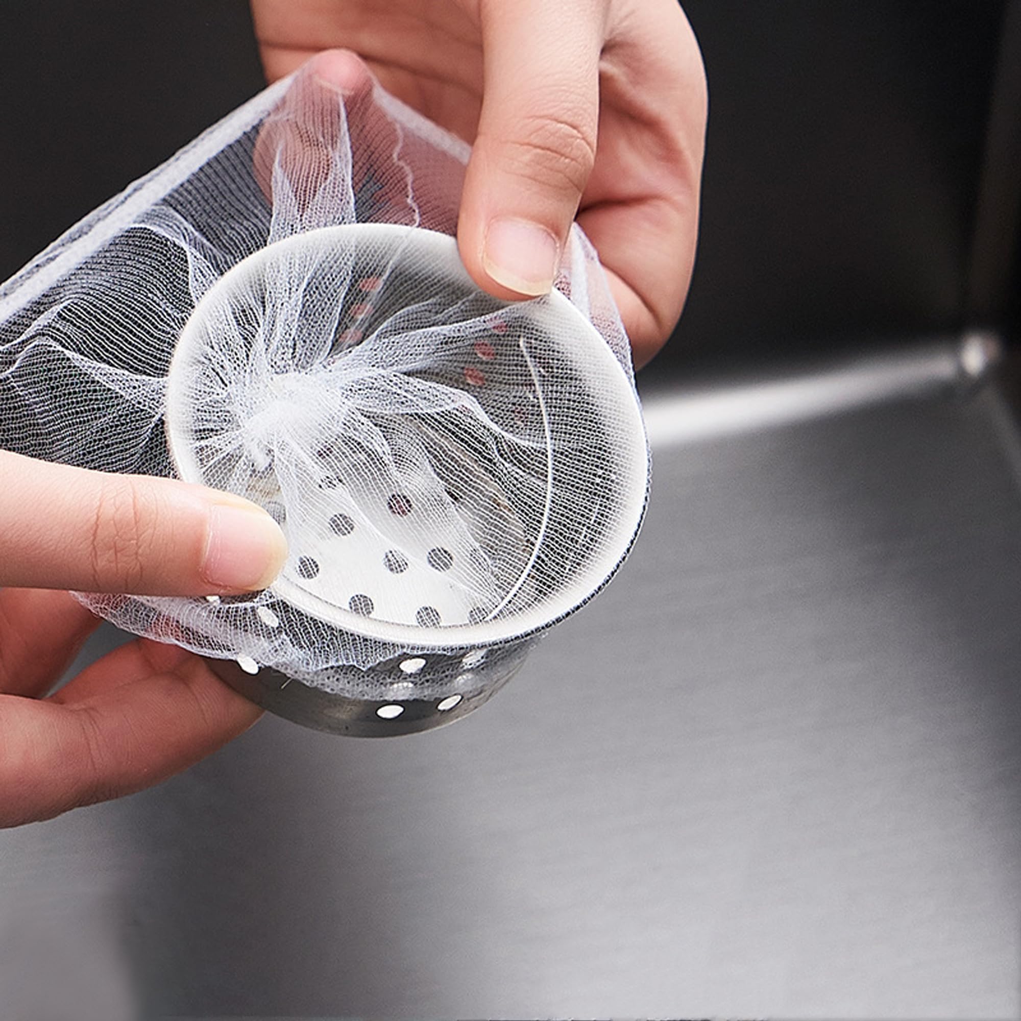 1000 PCS Kitchen Disposable Sink Strainer Bags,Used for Filtering Out ...