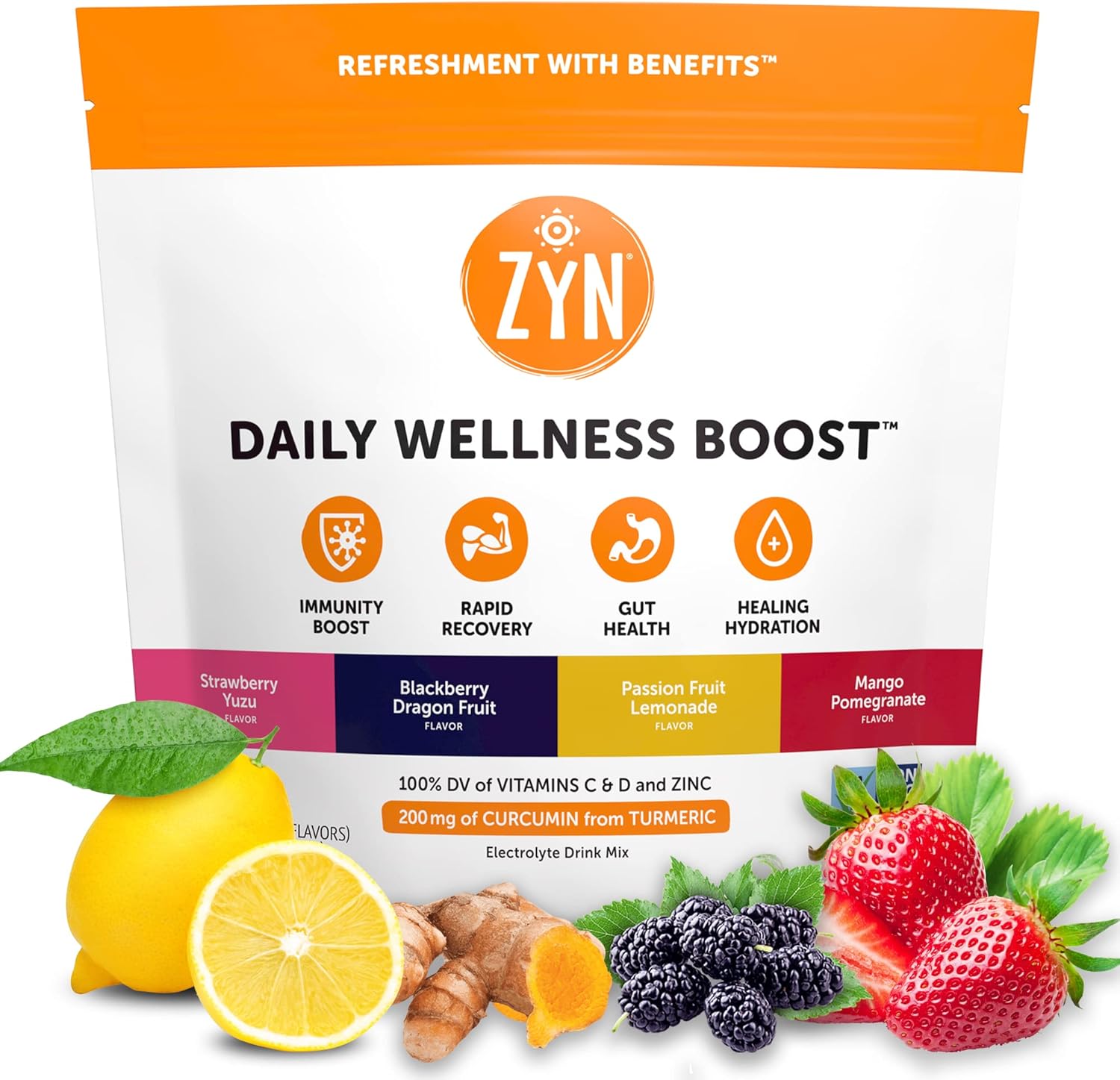 Amazon.com: ZYN Electrolytes Powder Hydration Packets with Vitamins ...
