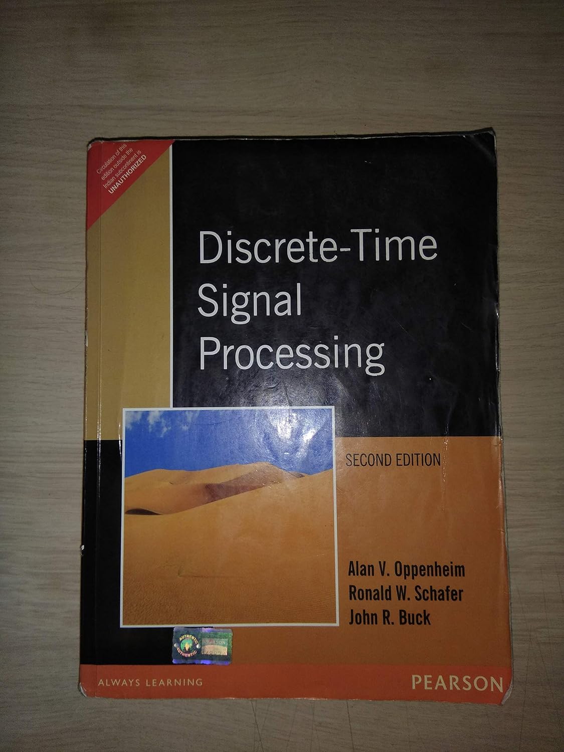 Discrete Time Signal Processing PNIE: Alan V. Oppenheim, Ronald W ...