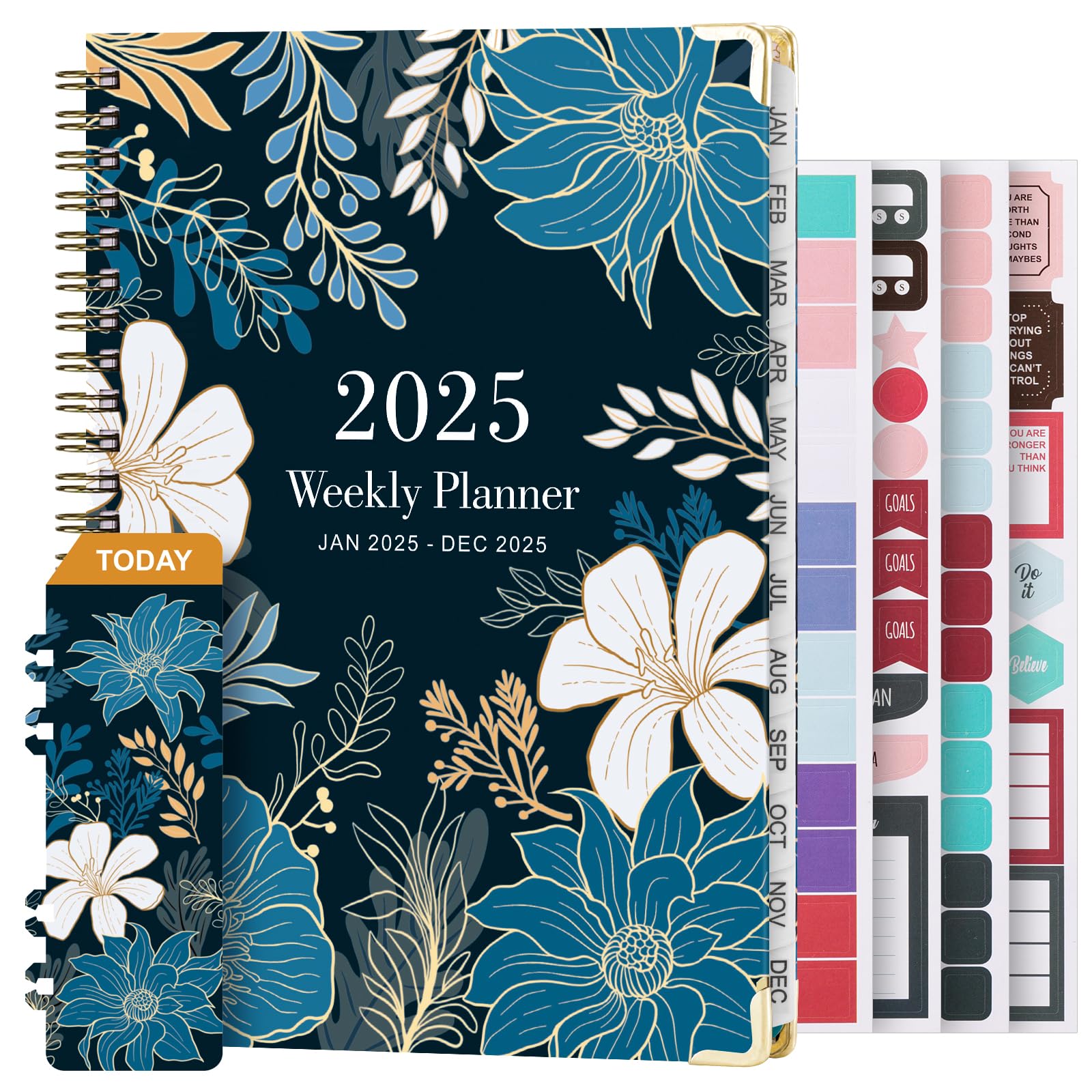 VinTS Planificateur 2025, planificateur hebdomadaire et mensuel A5 ...