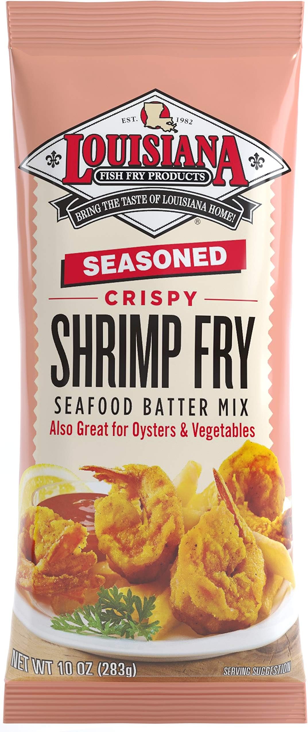 Amazon.com : Louisiana Fish Fry Products Shrimp Fry, 10 Oz, Pack of 12 ...
