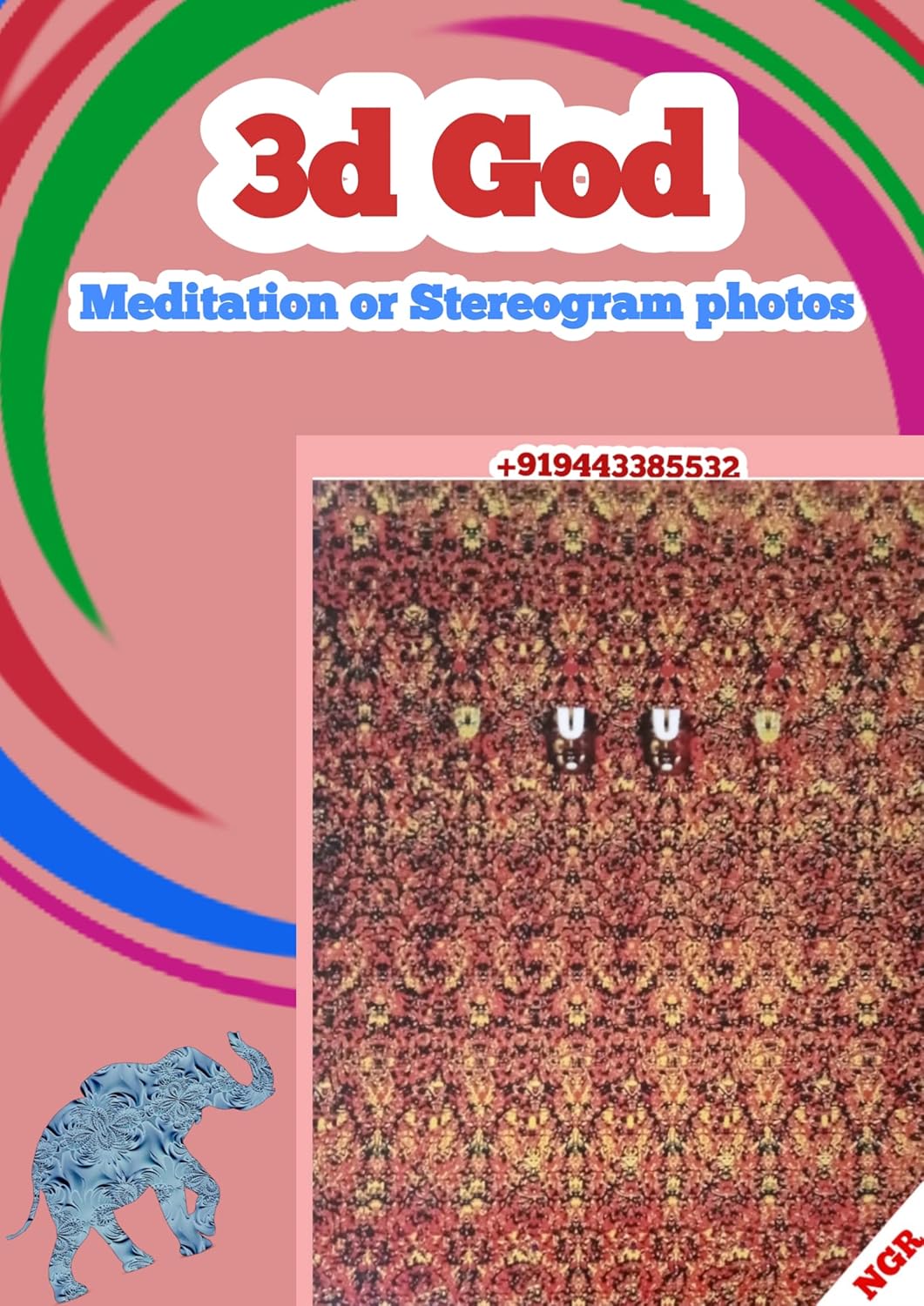 3d God meditation or stereogram pictures eBook : natarajan, gopinath ...