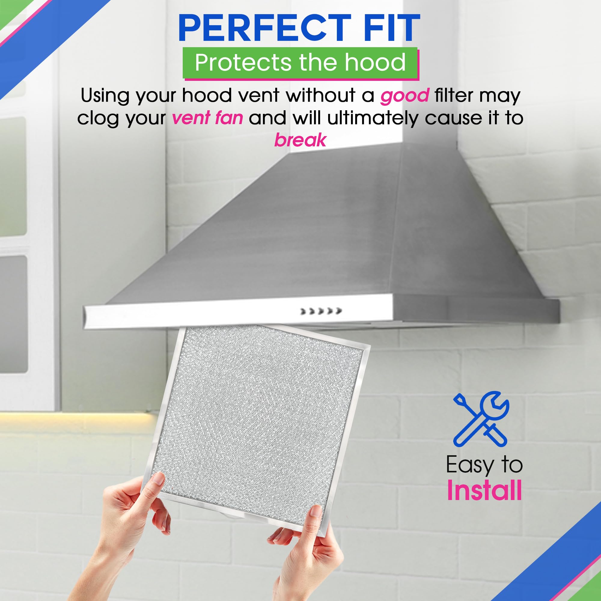 Snapklik.com : Range Hood Filter Replacement 1160” X 1122” BPQTAF ...