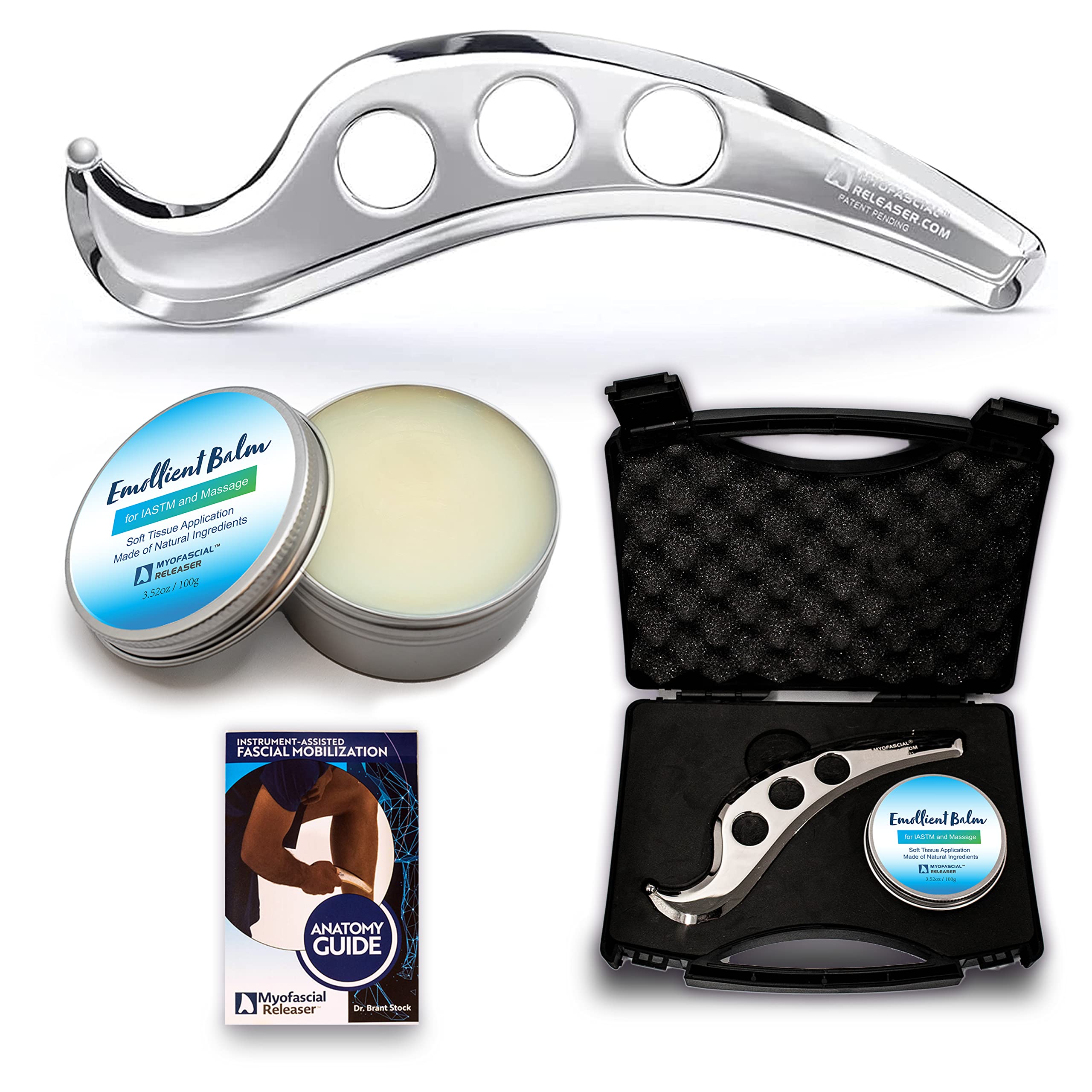 Buy Myofascial Releaser Ellipse Pro Stainless Steel Scraping Massage ...