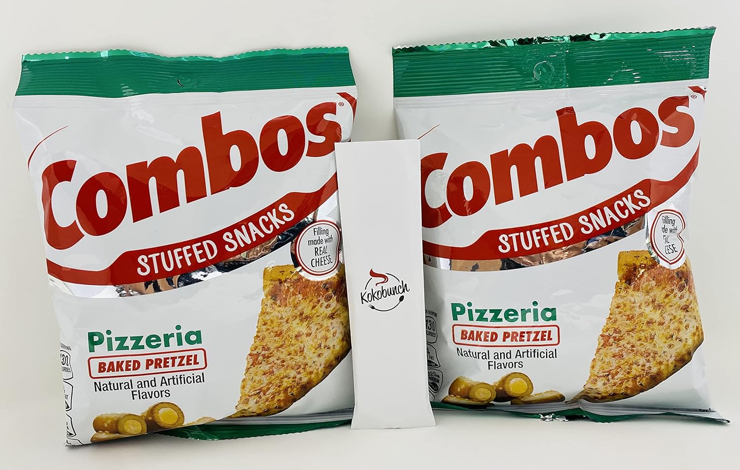 Amazon.com: Combos Stuffed Pizzeria Cheese Pizza Baked Pretzel Snacks ...
