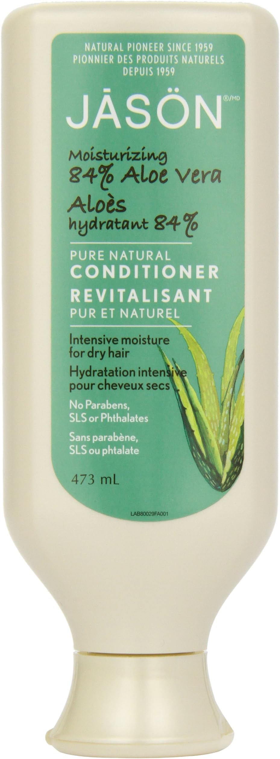 Amazon.com: JASON NATURAL COSMETICS Aloe Vera Conditioner, 473 ML