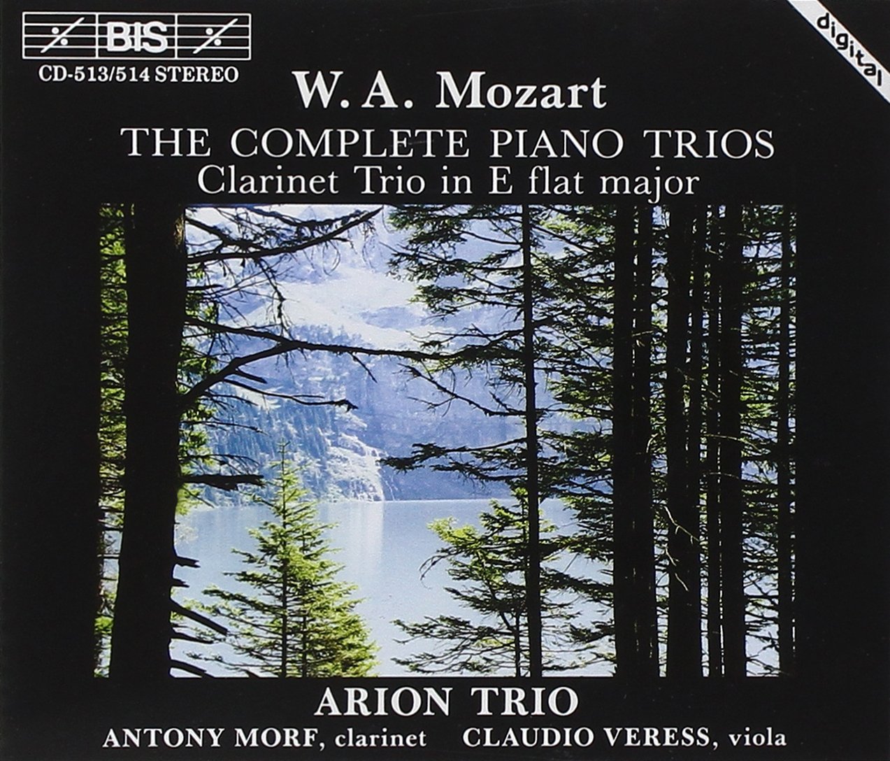 W.A. Mozart, Arion Trio, Antony Morf, Claudio Veress - Complete Piano ...