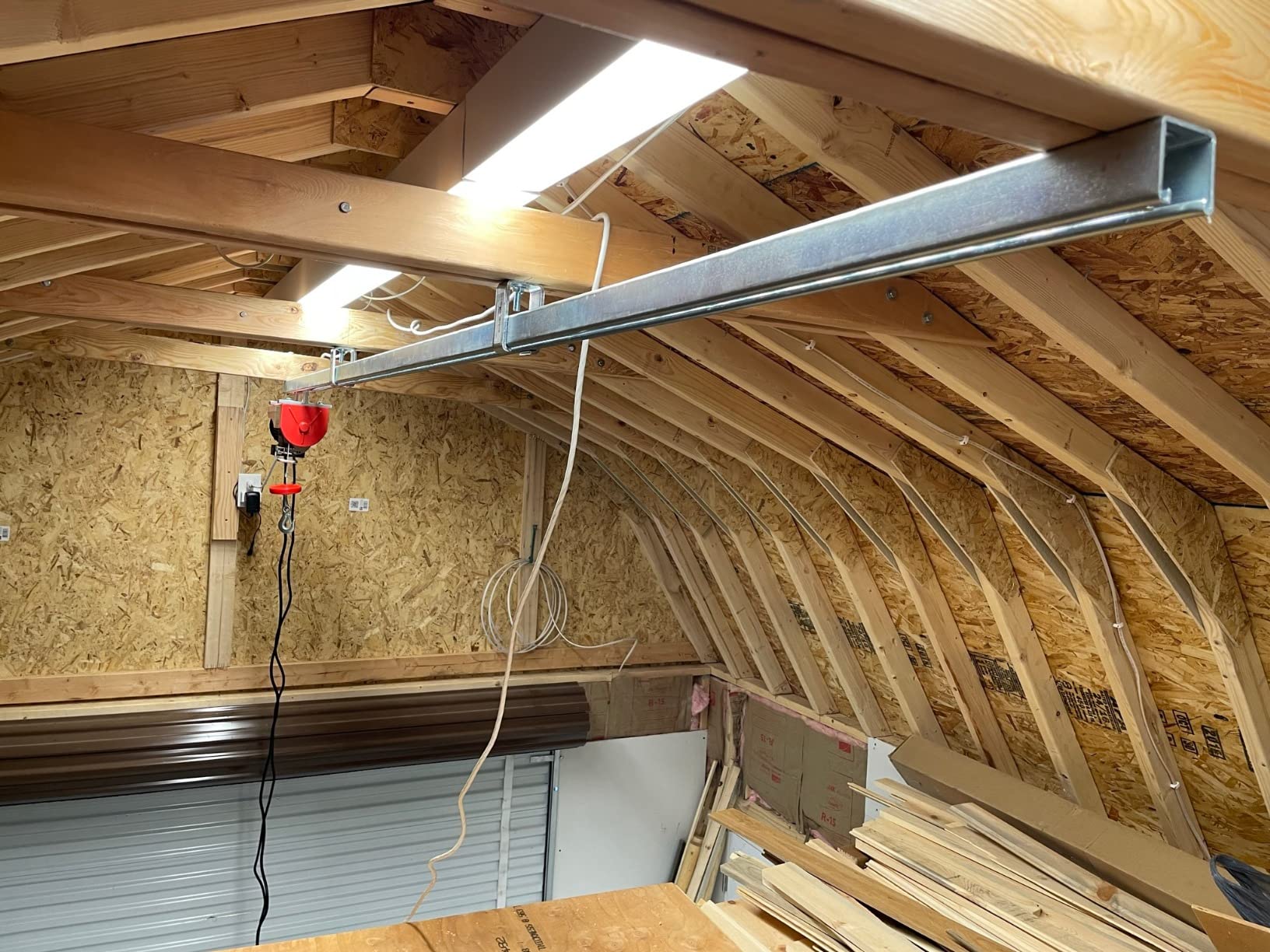 $29/mo - Finance VIVOHOME 110V 1320 Lbs Lift Electric Hoist, Electric ...