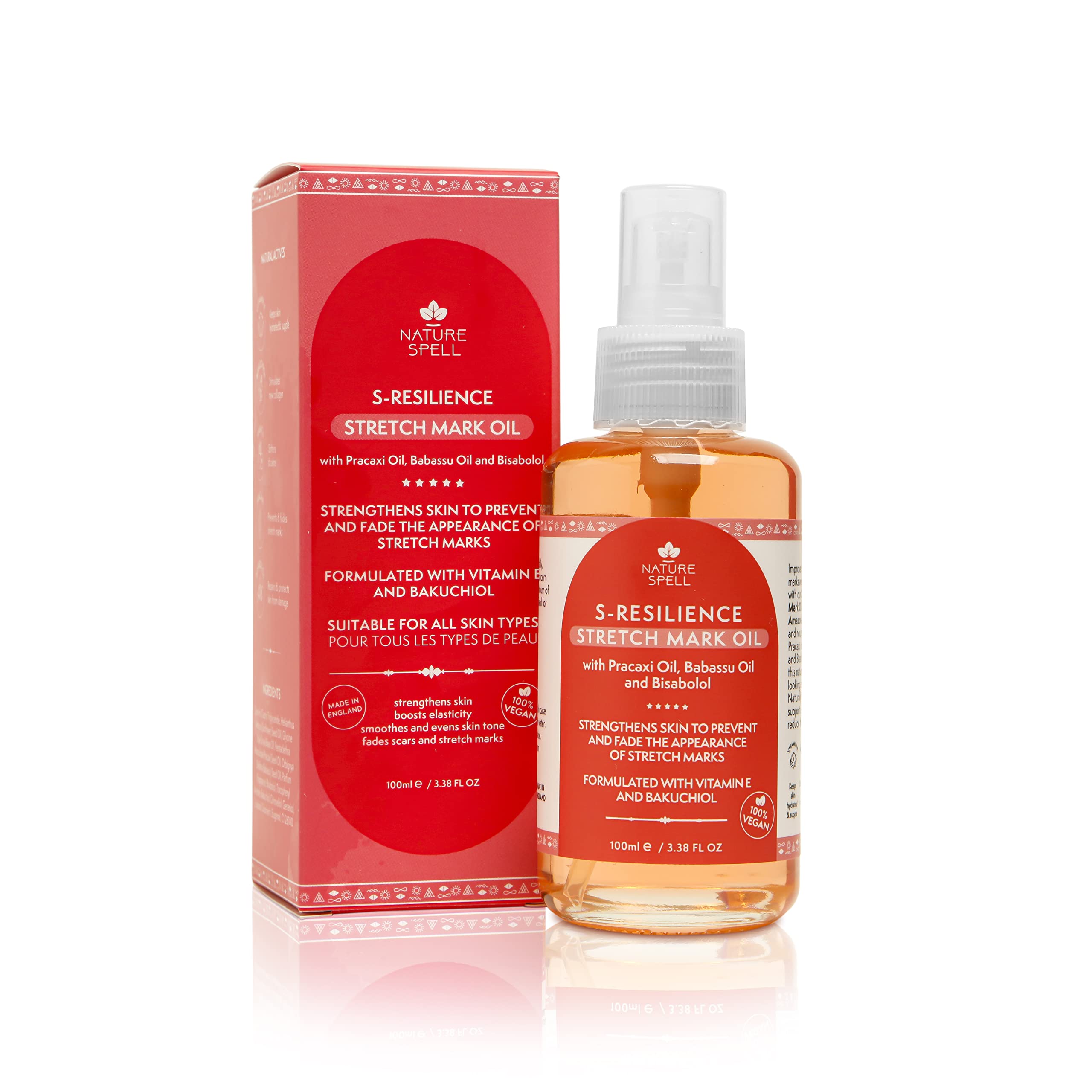 Buy Nature SpellStretch Mark Oil 100ml – Body Oil – Improve the ...