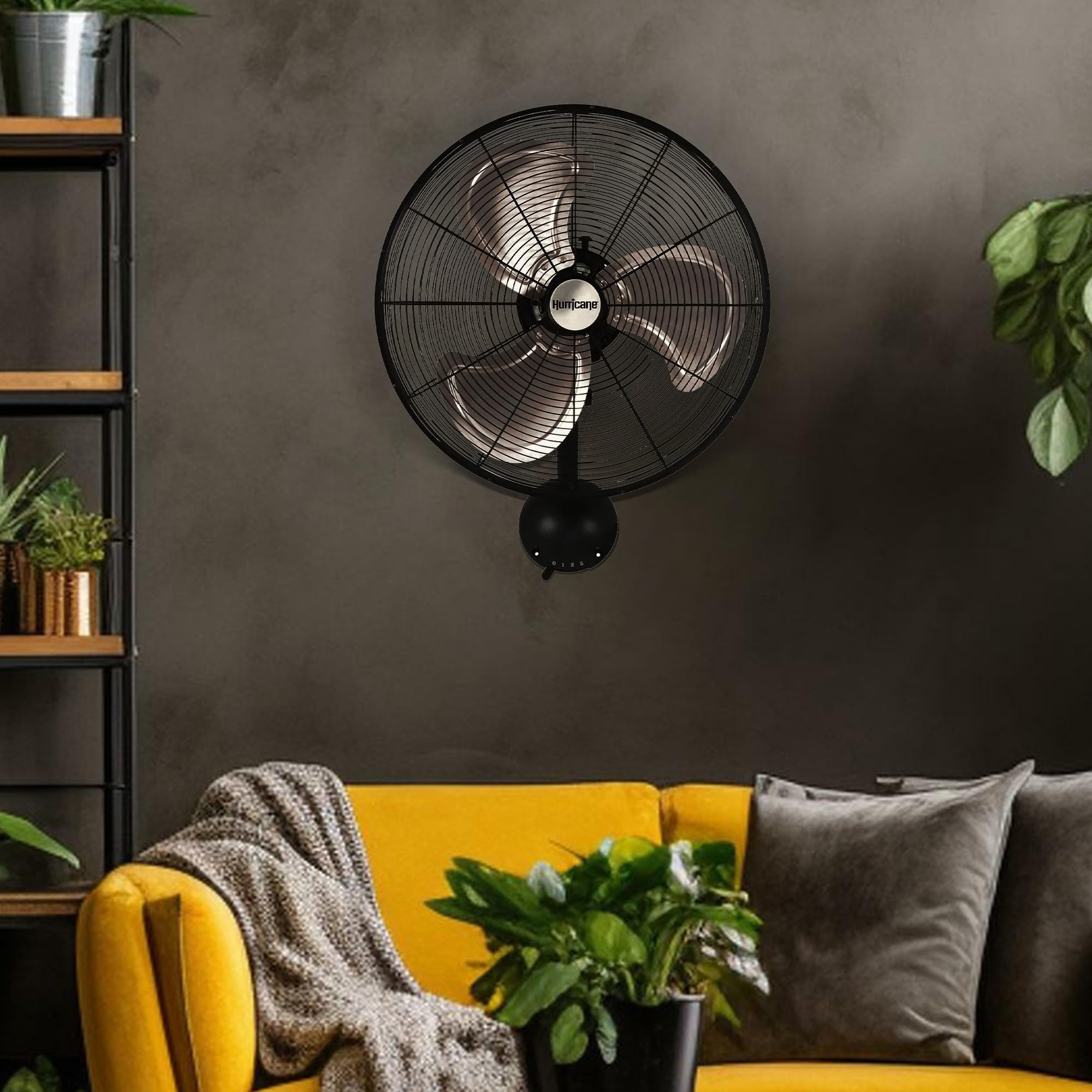 Snapklik.com : Hurricane 16" High Velocity Pro Oscillating Metal Wall ...