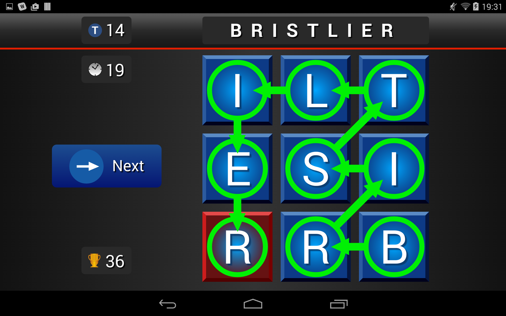 Trackword - the word grid game - App on Amazon Appstore