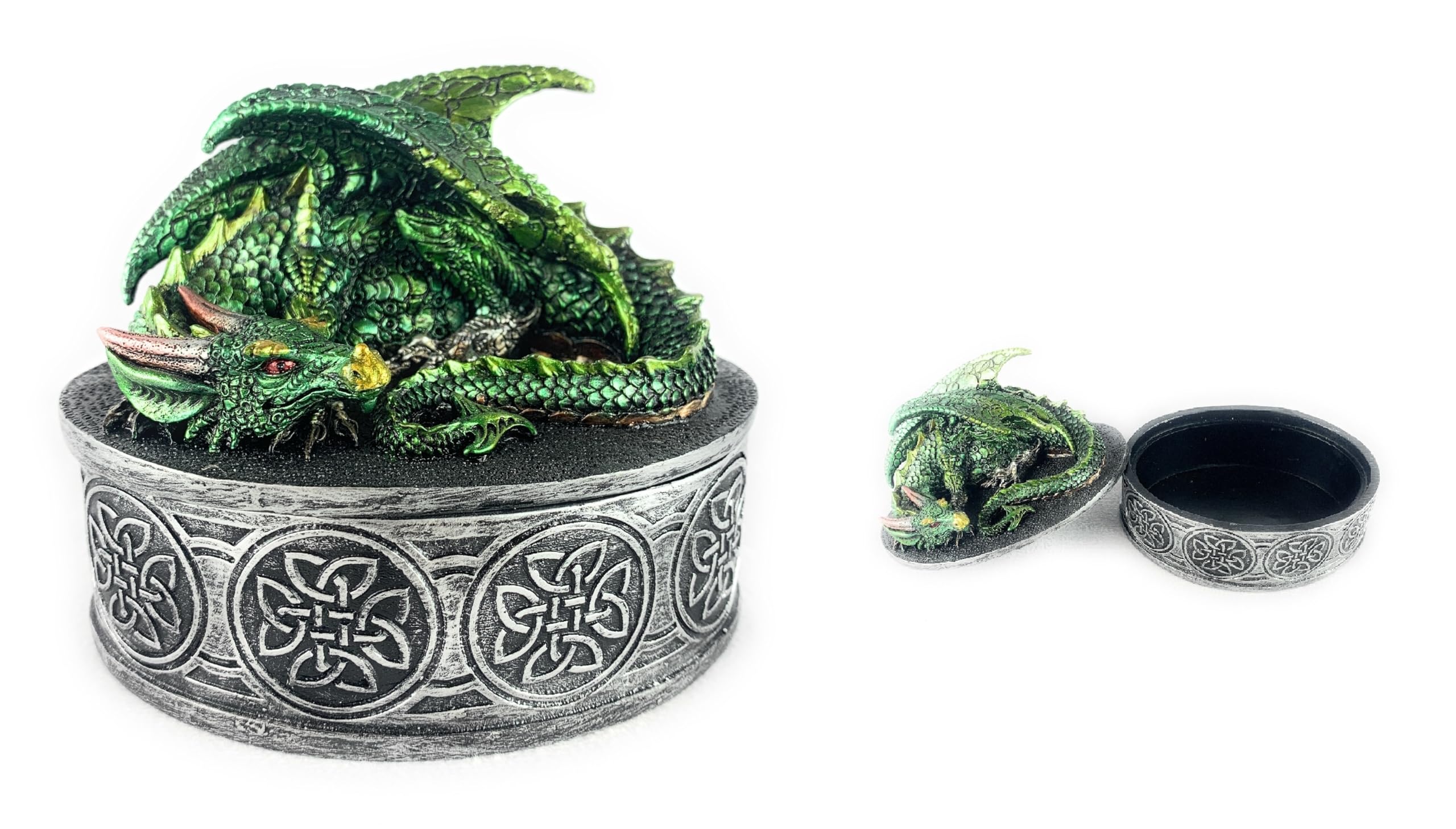 Amazon.com: Ain’t It Nice Dragon Statue Trinket Box Dragon Figurine ...