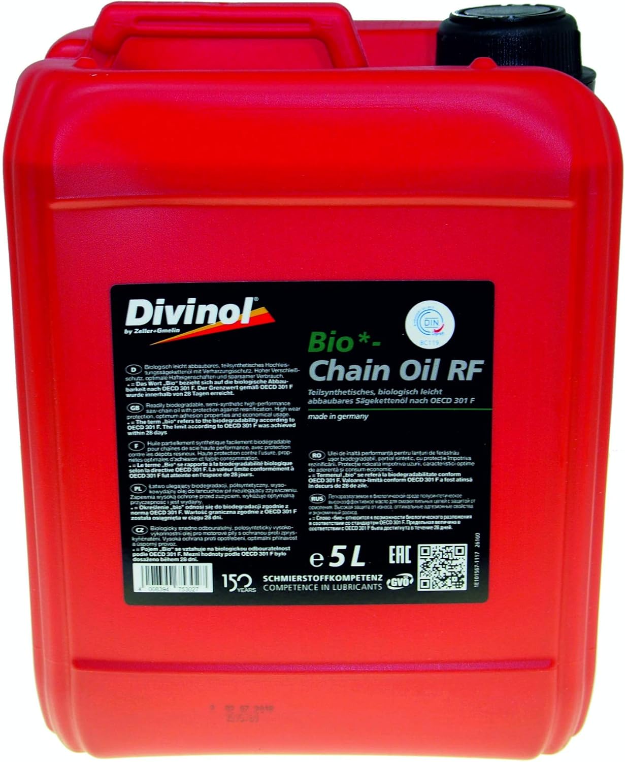 Bio-Chain Oil RF 'Divinol' / 5,0 l Kanister : Amazon.de: Elektronik & Foto