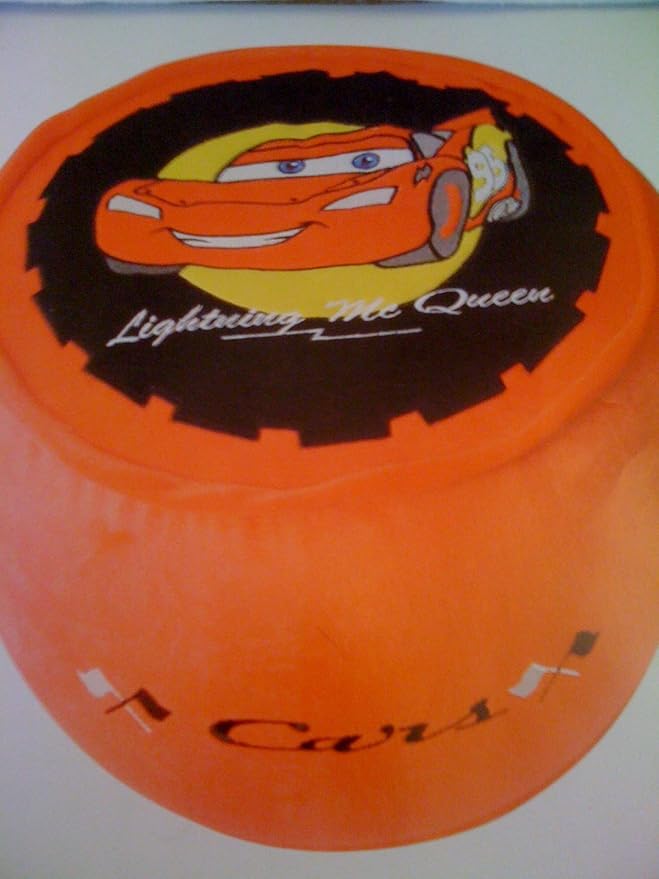 Lightning McQueen Inflatable Pouf/Stool : Amazon.co.uk: Toys & Games