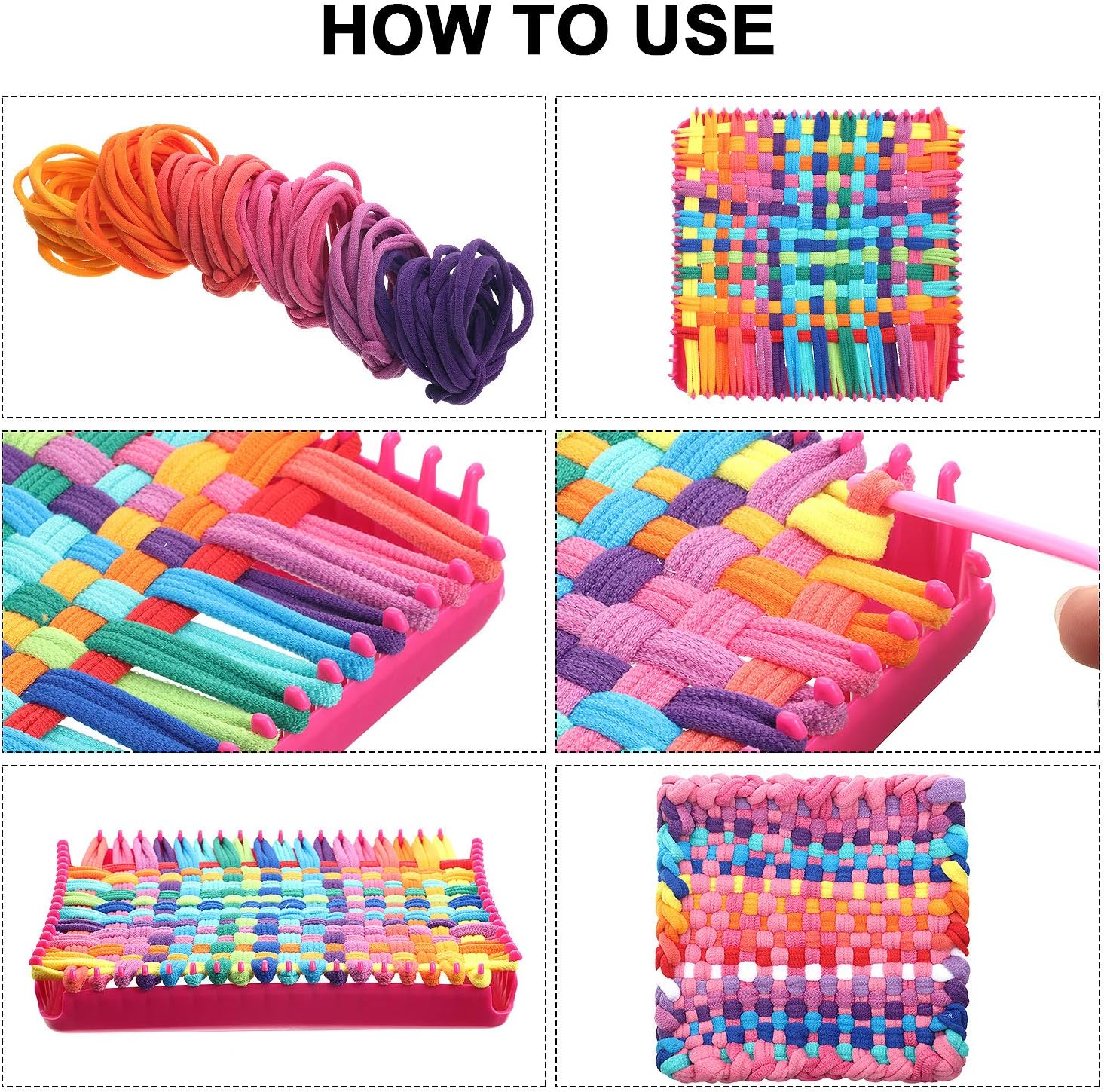 12 Colors Loop Potholder Loops Weaving Loom Loops Philippines | Ubuy