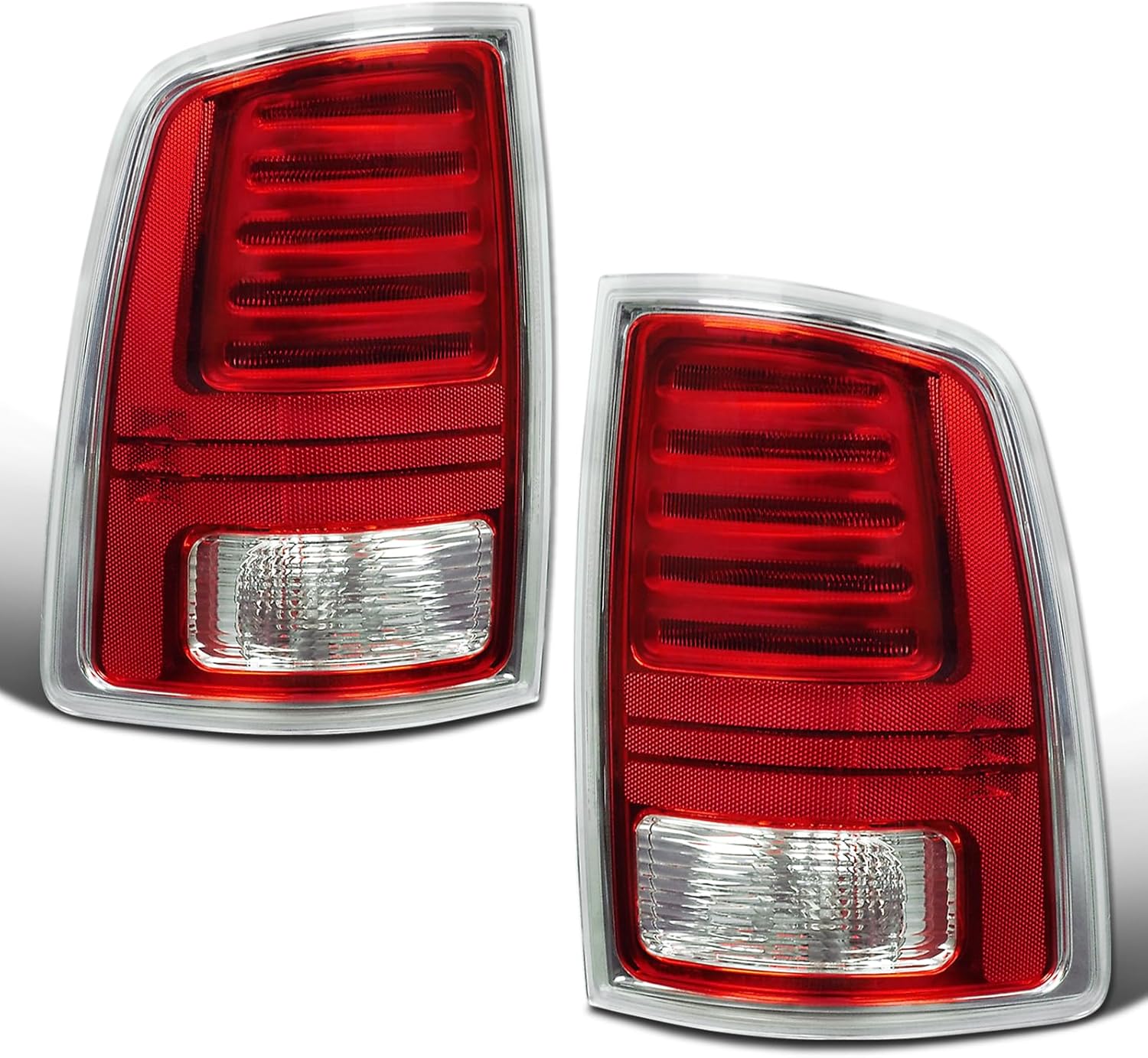 Amazon.com: KNSPEC LED Tail Lights Compatible with 2013-2018 Dodge RAM ...