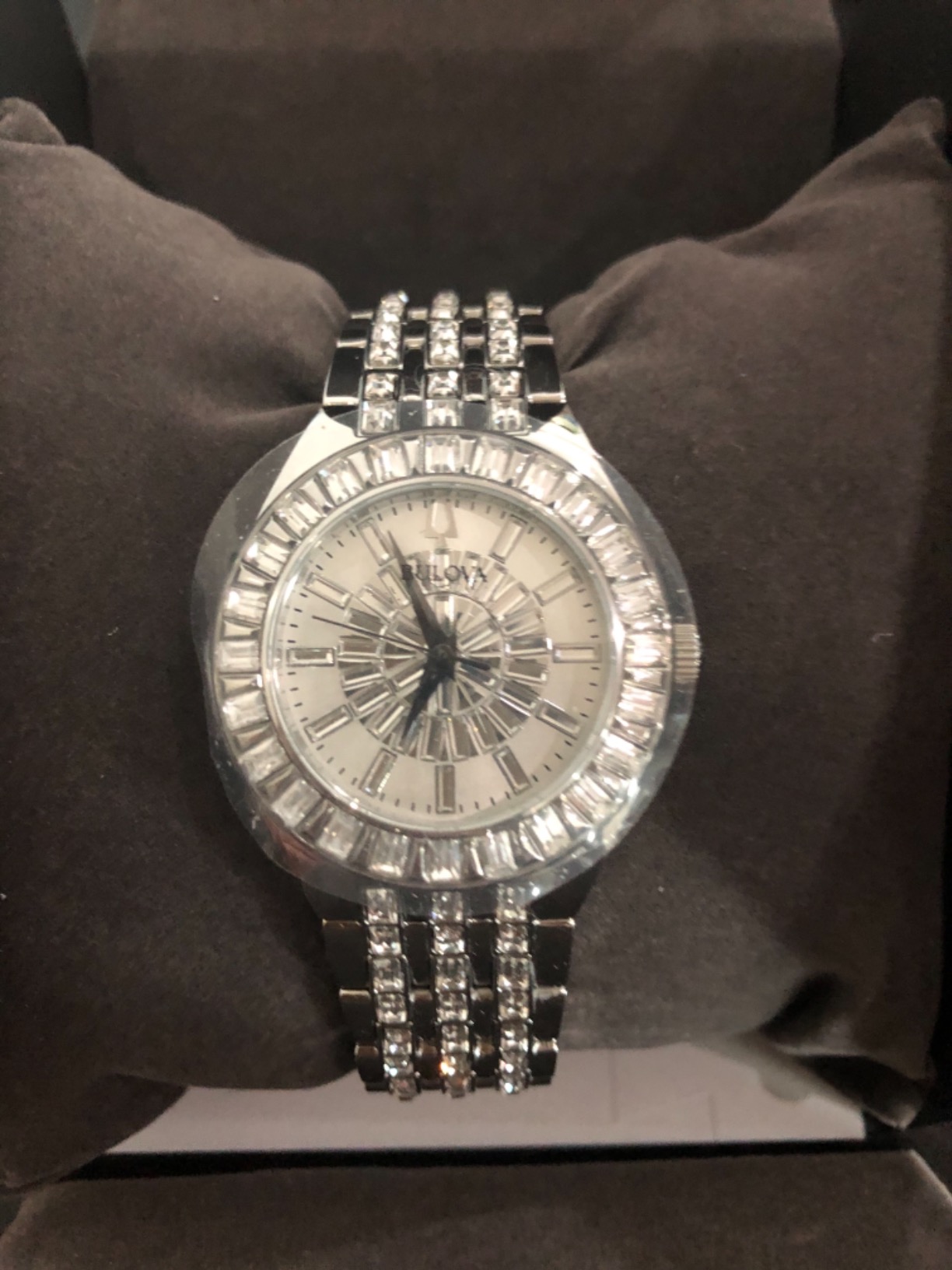 $43/mo - Finance Bulova Ladies' Crystal Phantom Stainless Steel 3-Hand ...