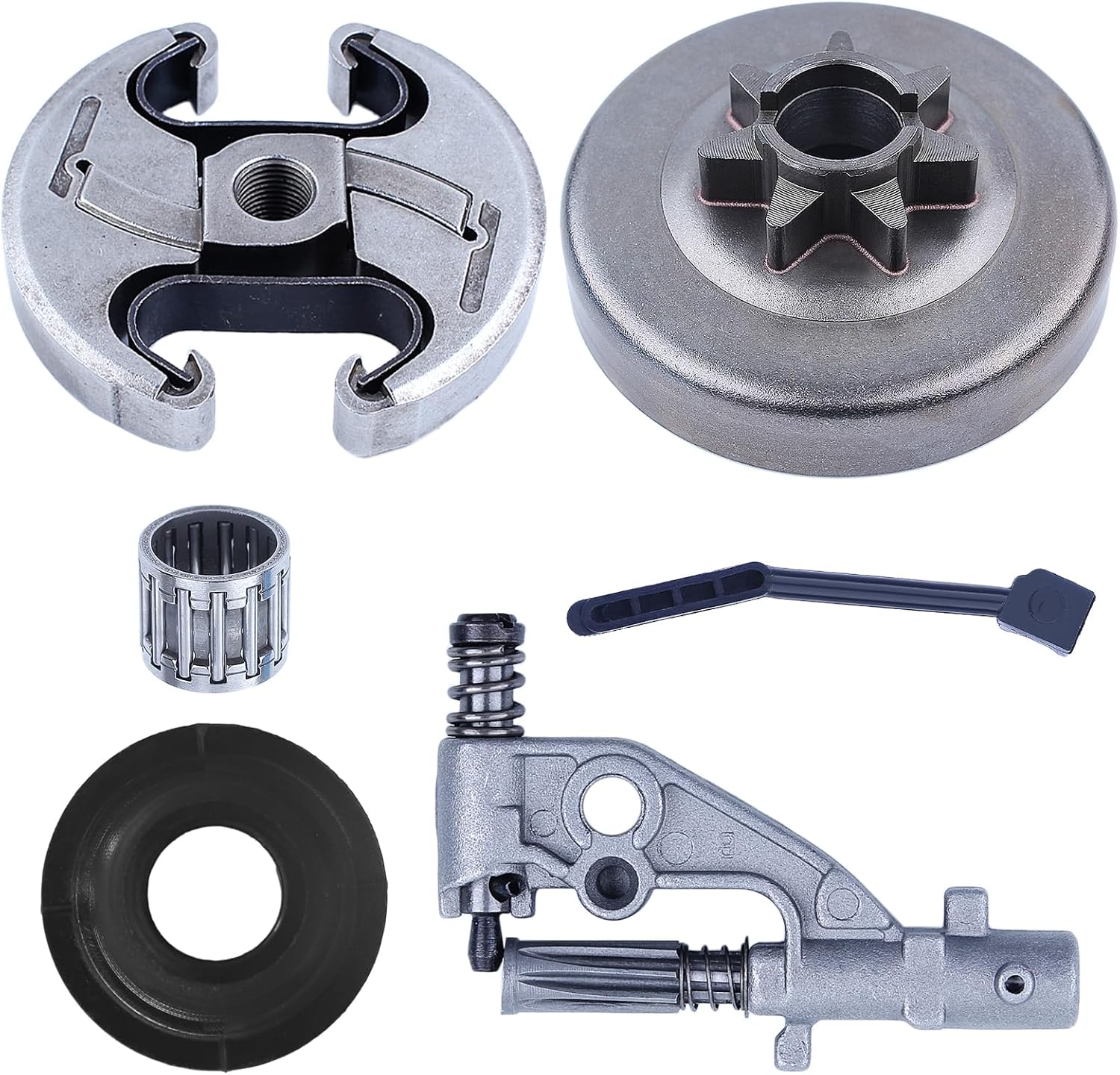 Amazon.com : Adefol .325 7T Clutch Drum Bearing Kit for Husqvarna 455 ...