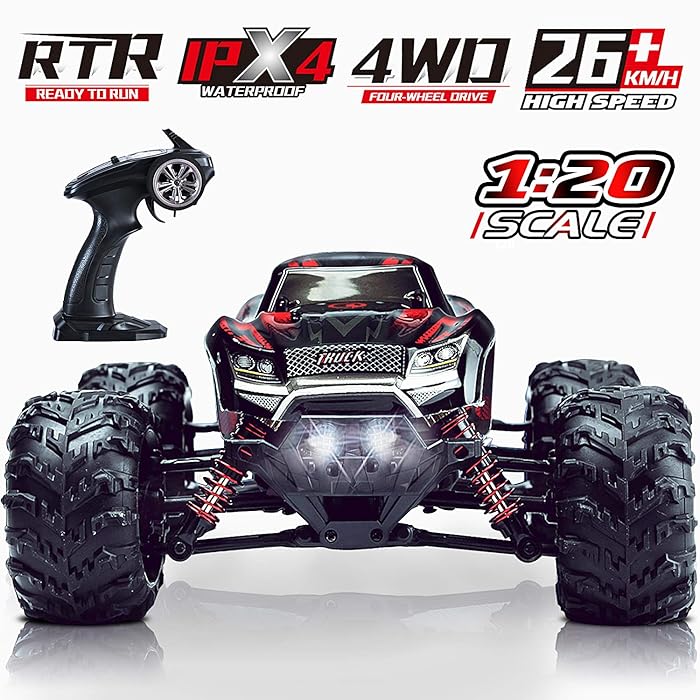 Buy LUKAT 4x4 Remote Control Car, 1:20 Off Road RC Racing Car 26+ Km/h ...