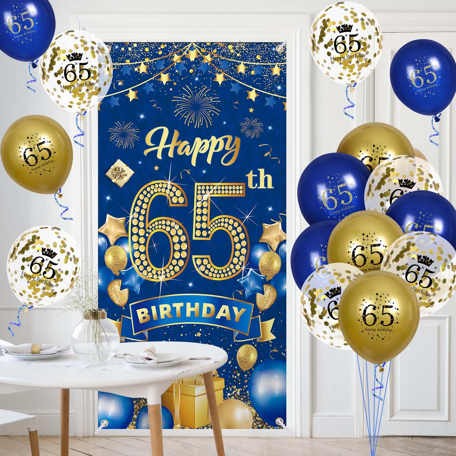 65th Birthday Celebration Border