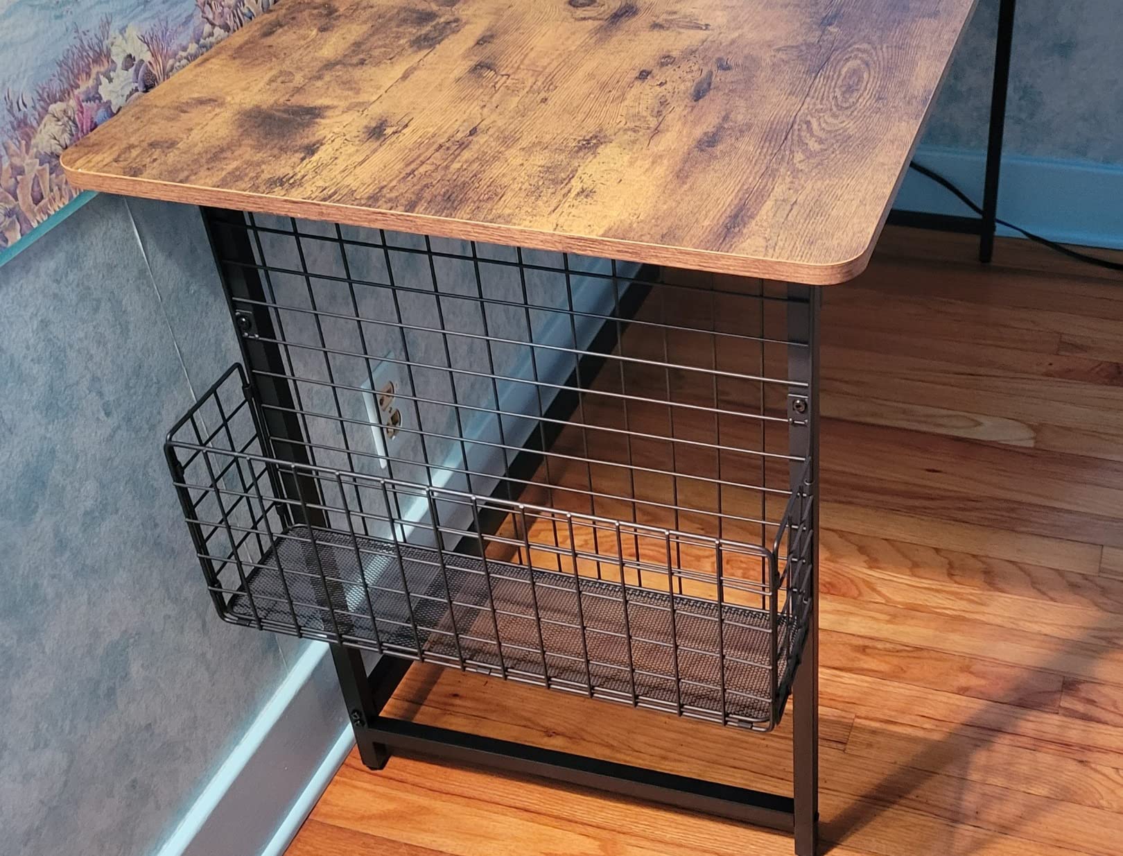 $17/mo - Finance PAMRAY 40 inch Computer Desk with Built-in Outlet ...