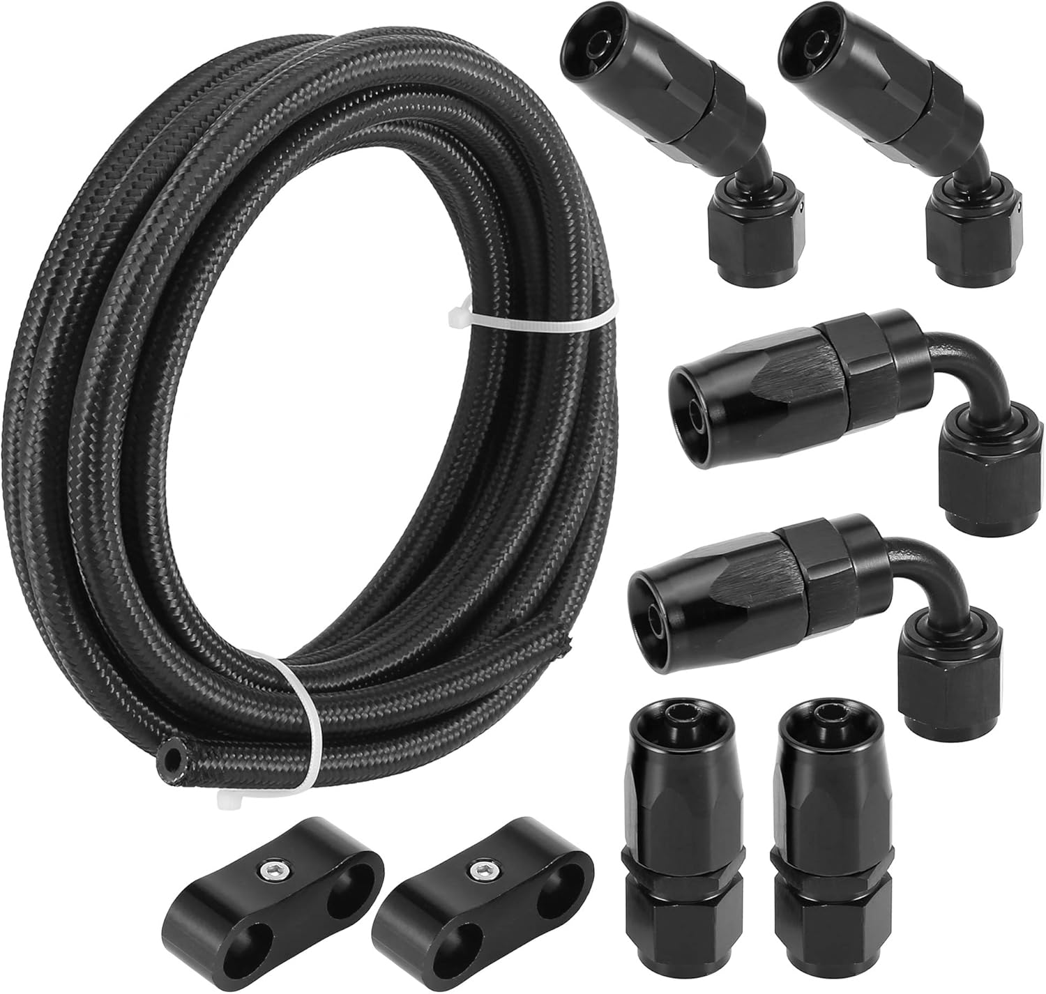 Amazon X AUTOHAUX Car Braided 12ft 1 4 Fuel Line With AN4 End amazon-x-autohaux-car-braided-12ft-1-4-fuel-line-with-an4-end