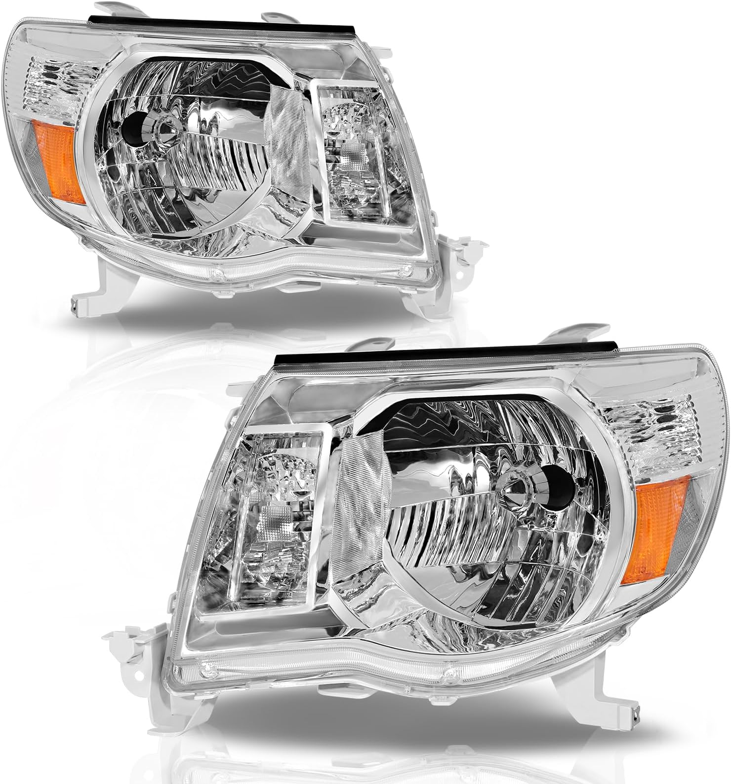 Amazon.com: ROADEAL for 2005 Toyota Tacoma Headlights Assembly for 2005 ...