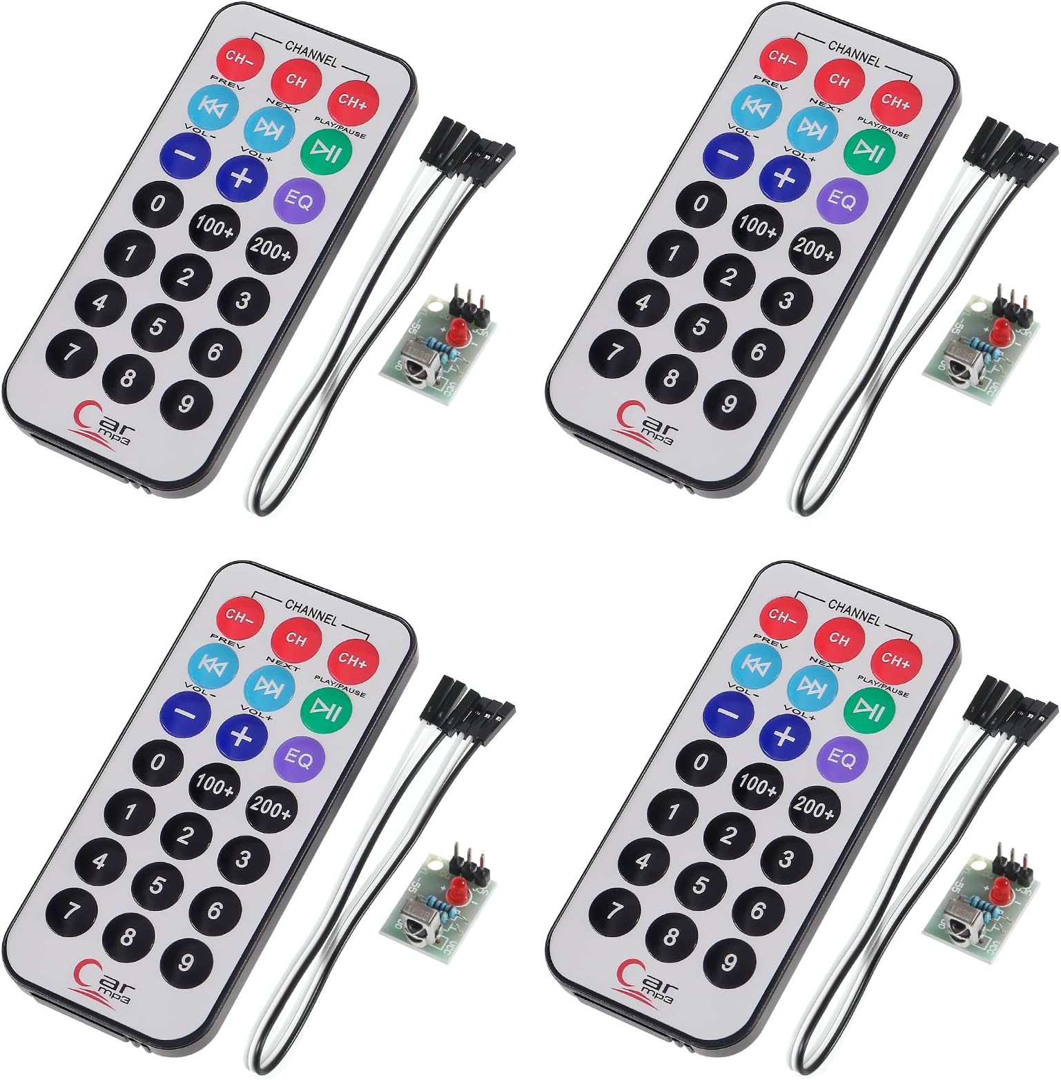 Amazon.com: DIANN 4pcs HX1838 VS1838 Infrared IR Wireless Remote ...
