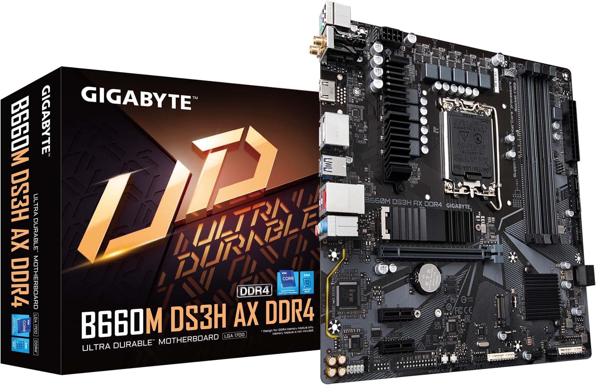 Amazon.com: GIGABYTE B560M DS3H AC (LGA 1200/ Intel/ B560/ Micro-ATX ...