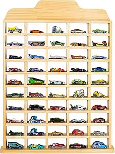 Amazon.com: PATHFINDER PANDAS Wooden Toy Car Display Shelf - Holds 50 ...