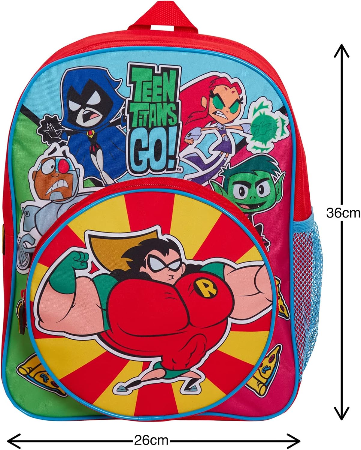 Teen Titans Go Backpack Kids Back to School Bag DC Super Heroes Travel ...