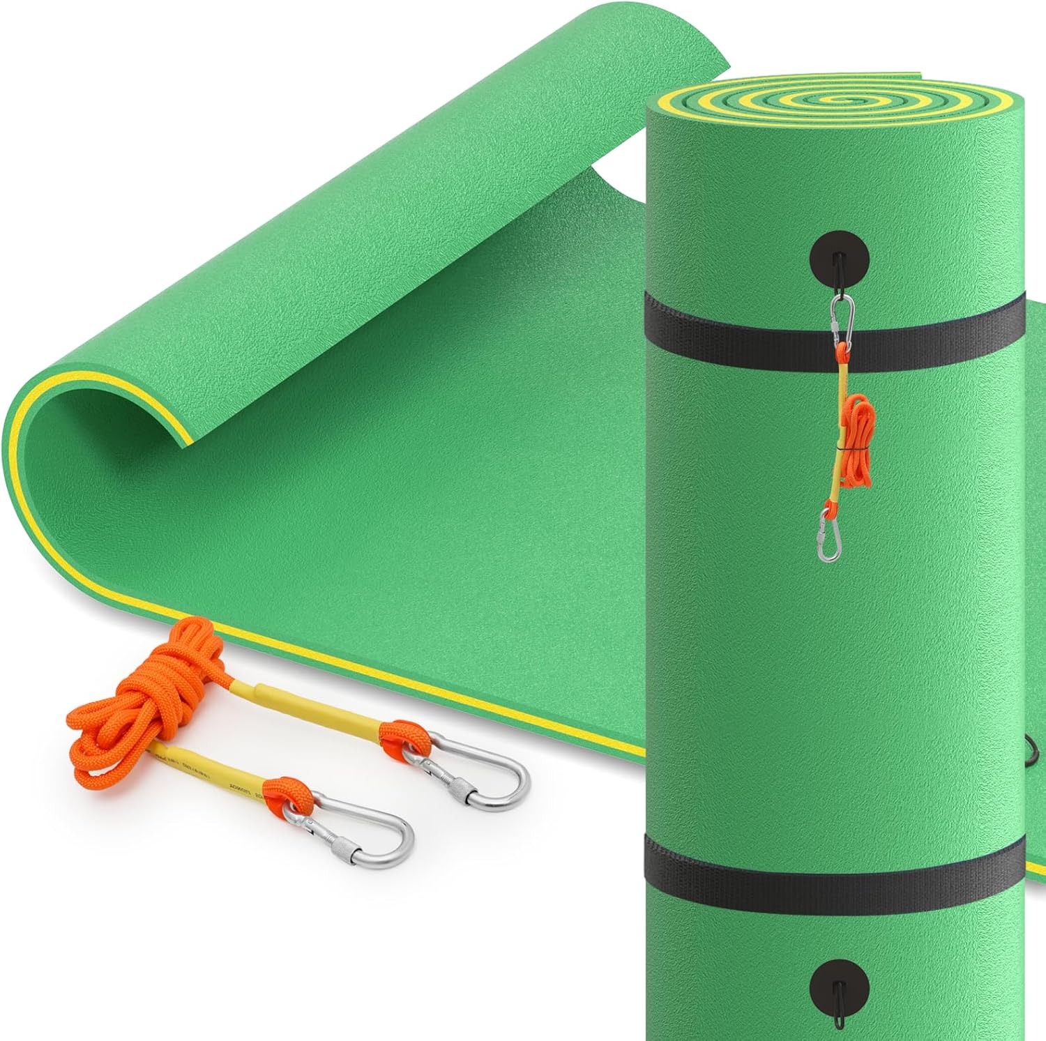 Amazon.com: MADOG 9 x 6 Ft Outdoor Floating Water Mat for Adult Beach ...