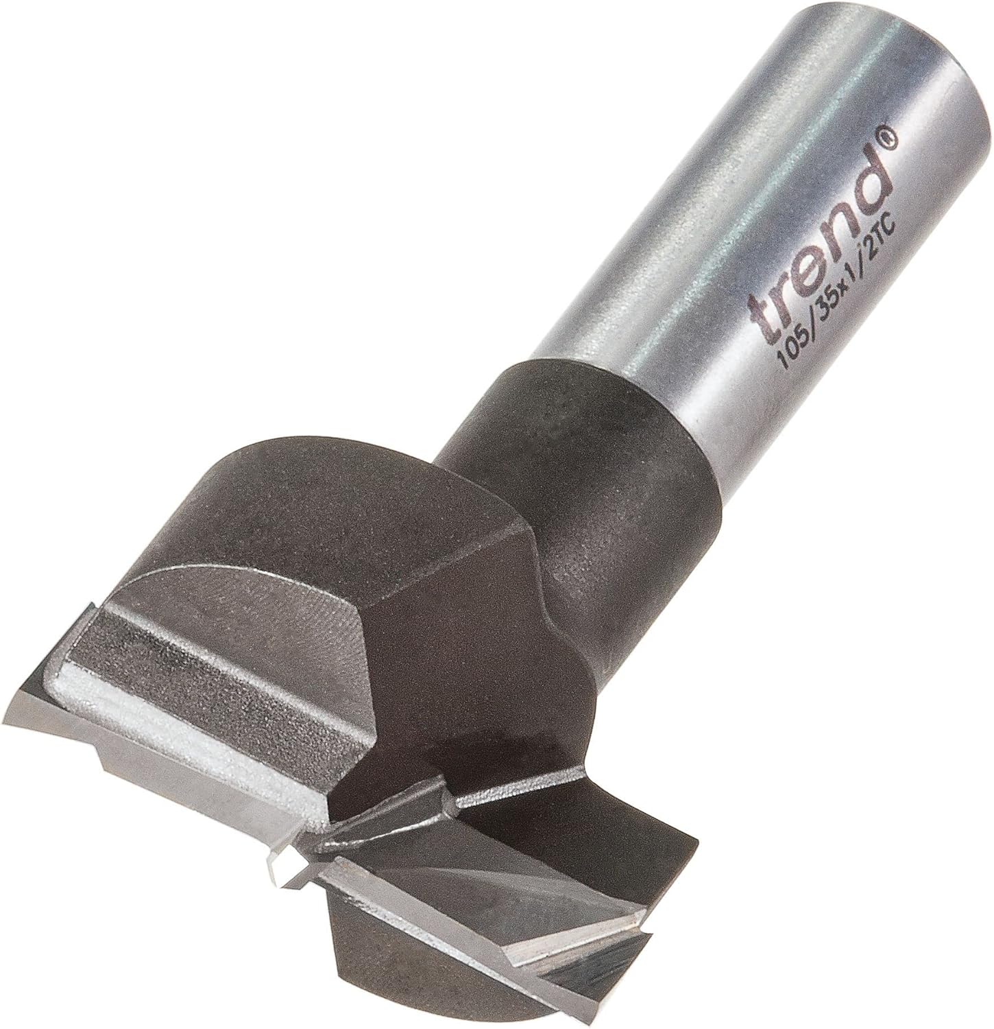 Trend TCT 35mm Circular Hinge Recessing Router Machine Bit, 1/2 Inch ...