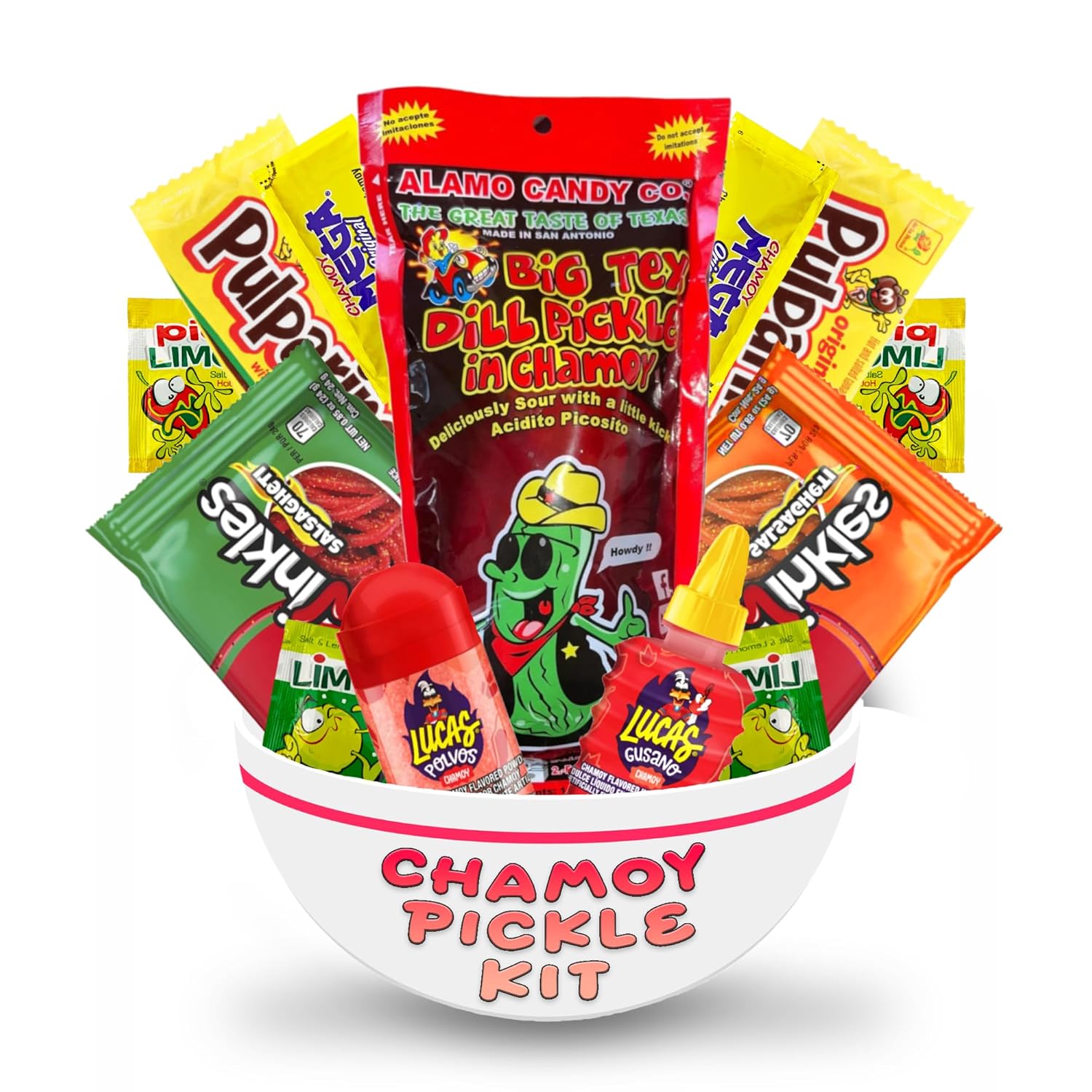 Amazon.com : Chamoy Pickle Kit, 13pcs, Mexican Candy Mix ready to make ...