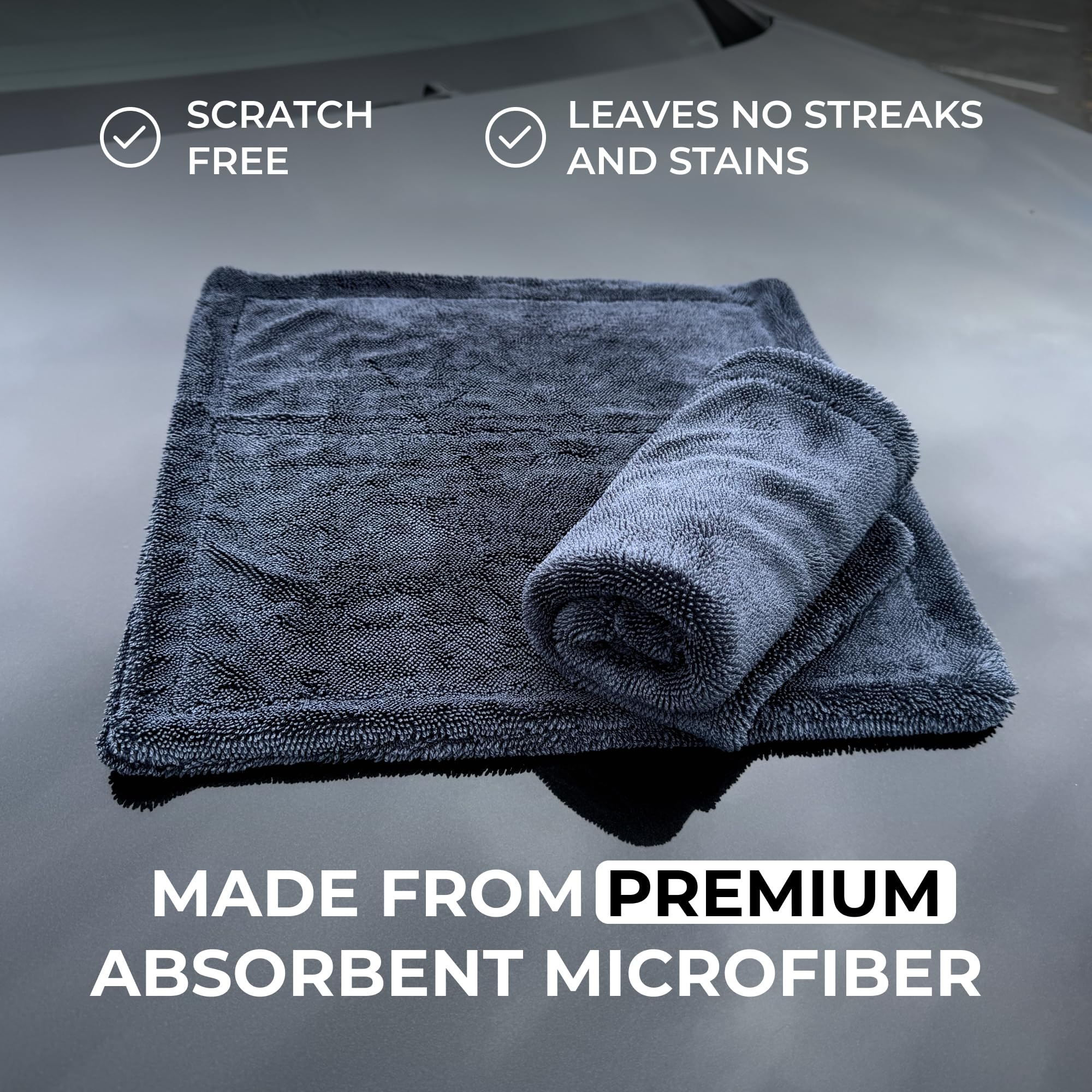 Car Detailing Towels Microfiber Car Wash Towel
