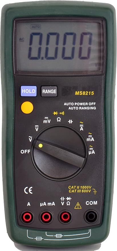 Sinometer Auto/Manual Ranging Digital Multimeter, MS8215 : Amazon.ca ...