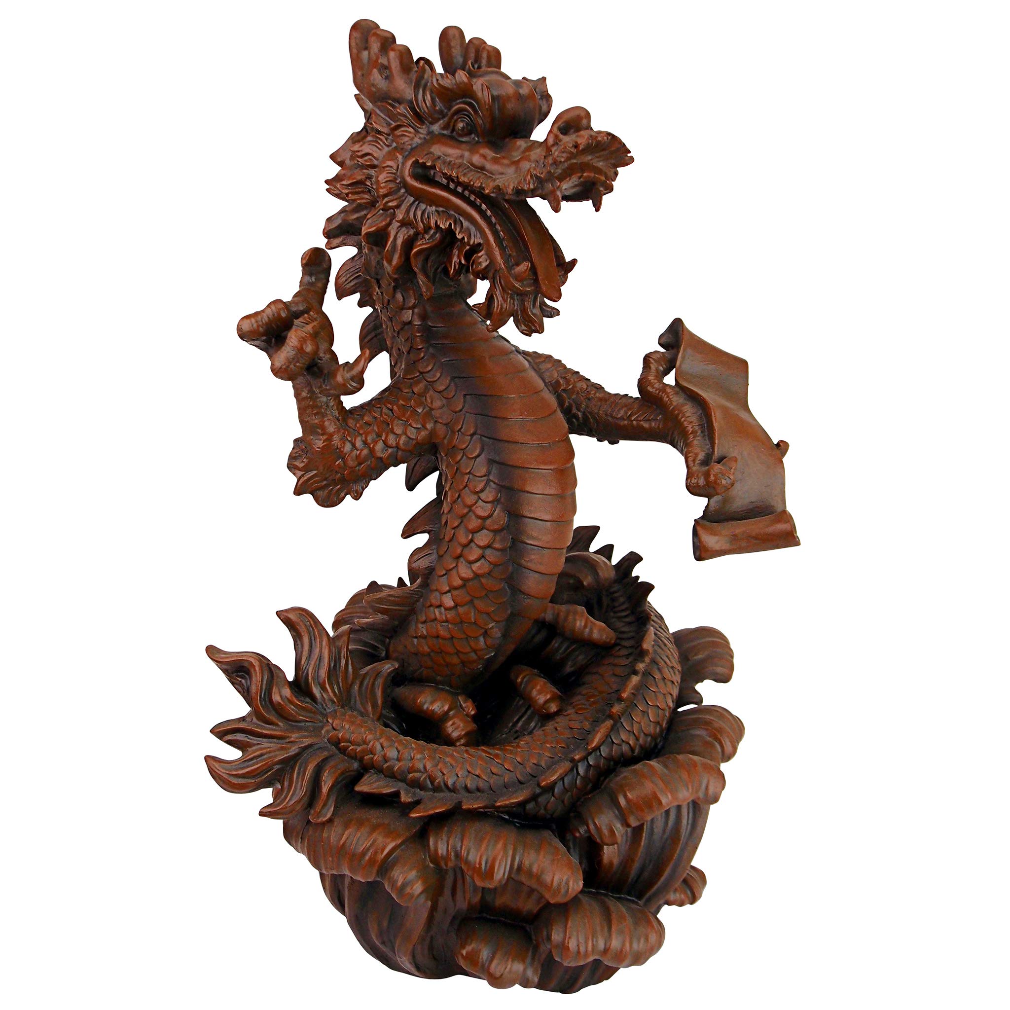 Amazon.com : Design Toscano Dragon King of The Four Seas Statue : Patio ...