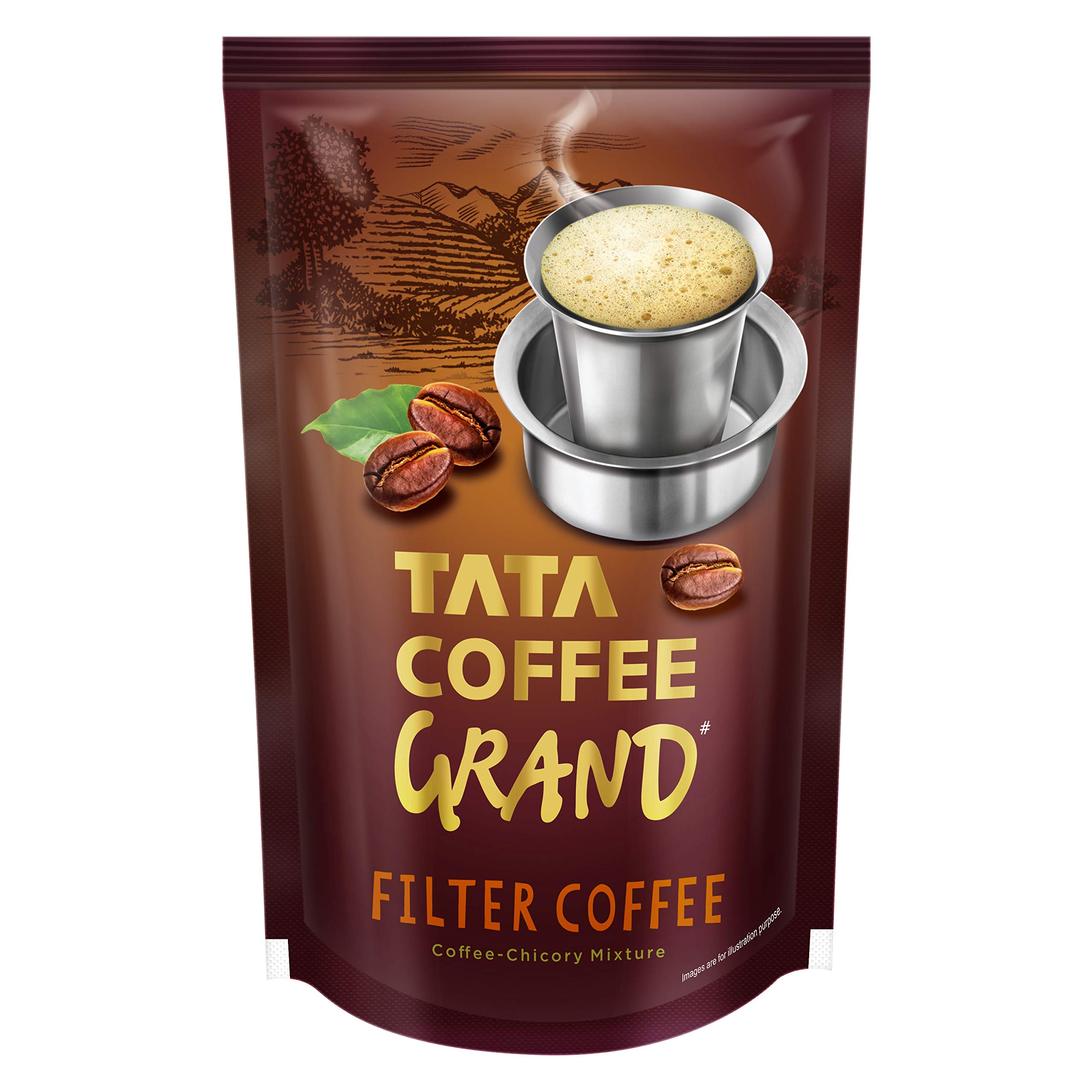 tata Filter Coffee Powder-Grand, 200Gram Pouch : Amazon.in: Grocery ...